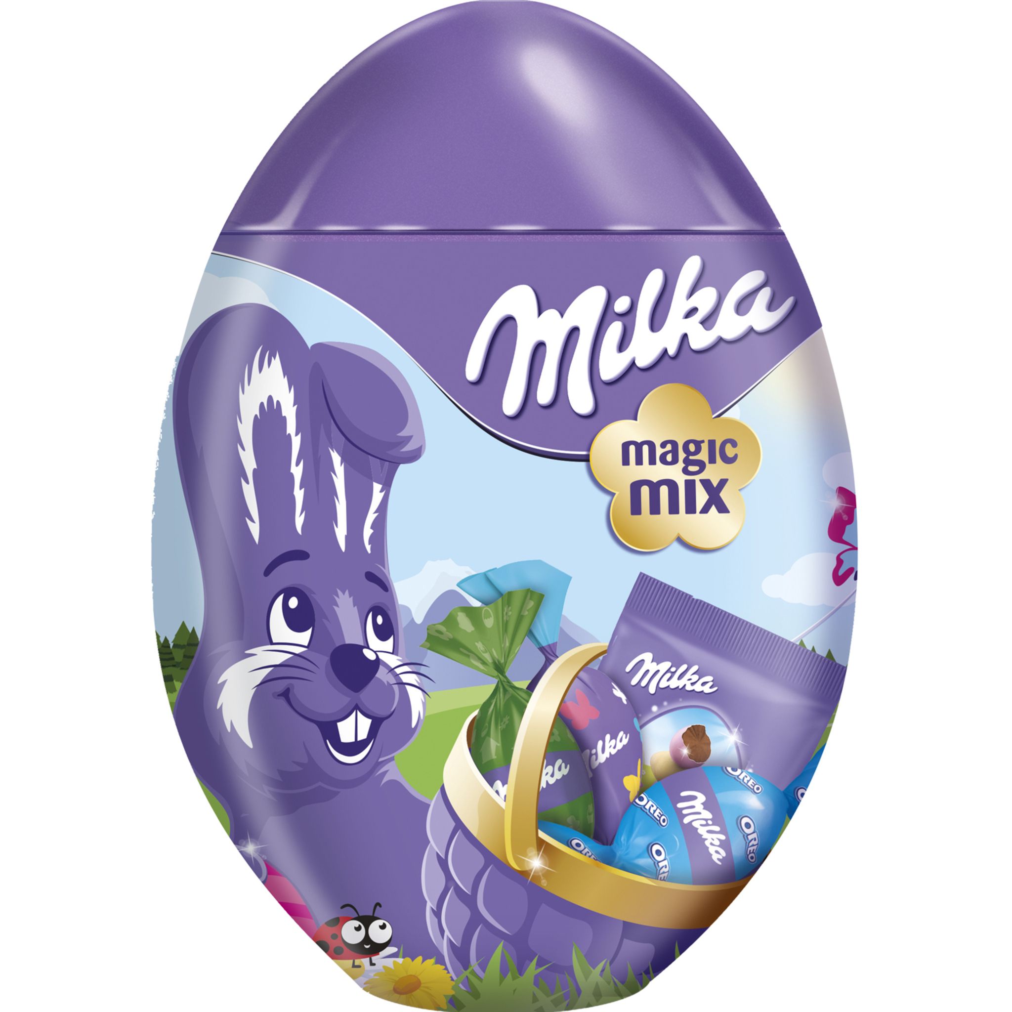 MILKA Oeuf magic mix, assortiment de chocolats 167g pas cher - Auchan.fr