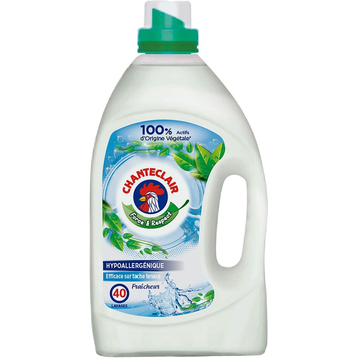 CHANTECLAIR Chanteclair Lessive liquide fraîcheur hypoallergénique 40 ...