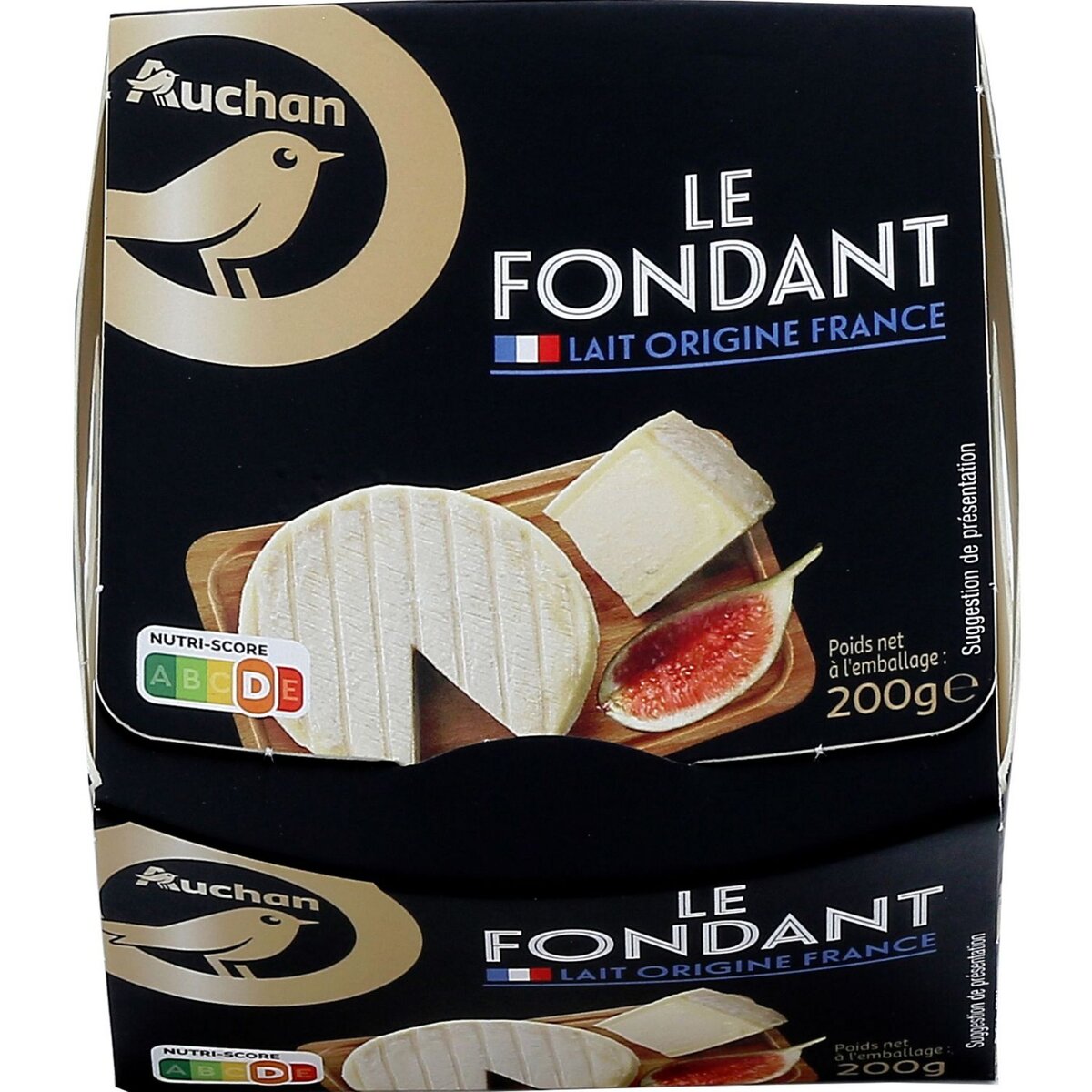 AUCHAN GOURMET Fromage le fondant 200g pas cher - Auchan.fr