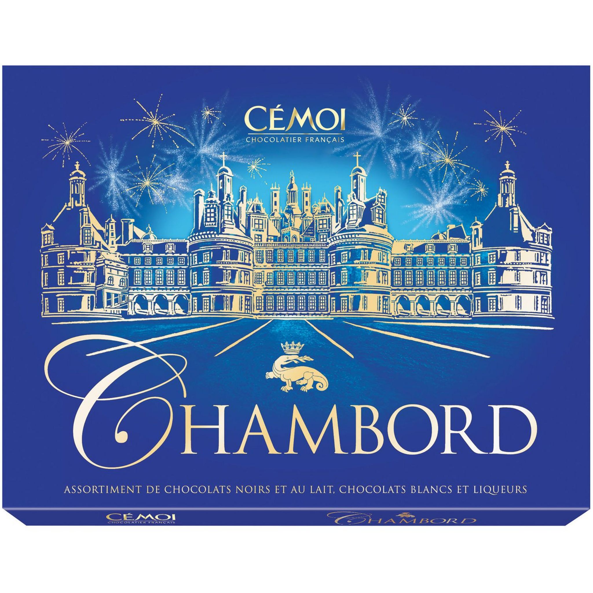 CEMOI Cémoi Chambord assortiment de chocolats boîte 450g pas cher ...