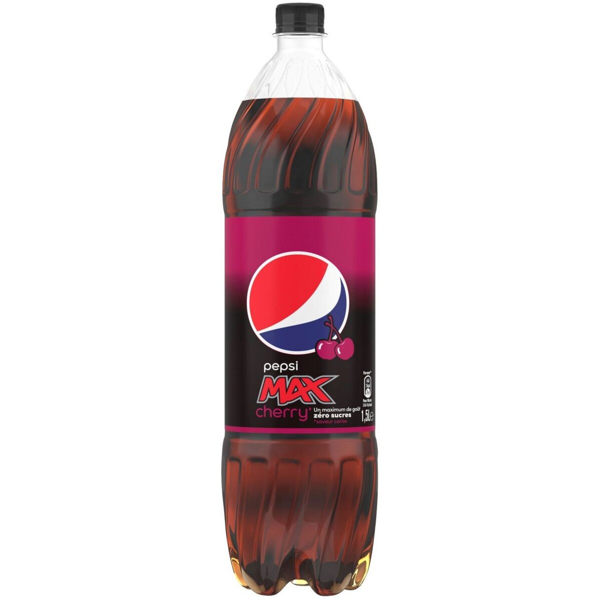 PEPSI Pepsi max Boisson gazeuse extraits végétaux zéro sucre saveur ...
