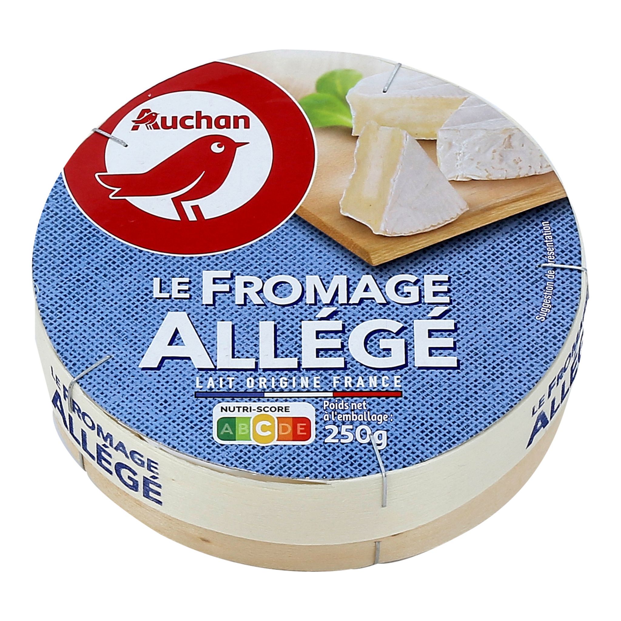 AUCHAN Auchan le fromage allégé 250g pas cher - Auchan.fr
