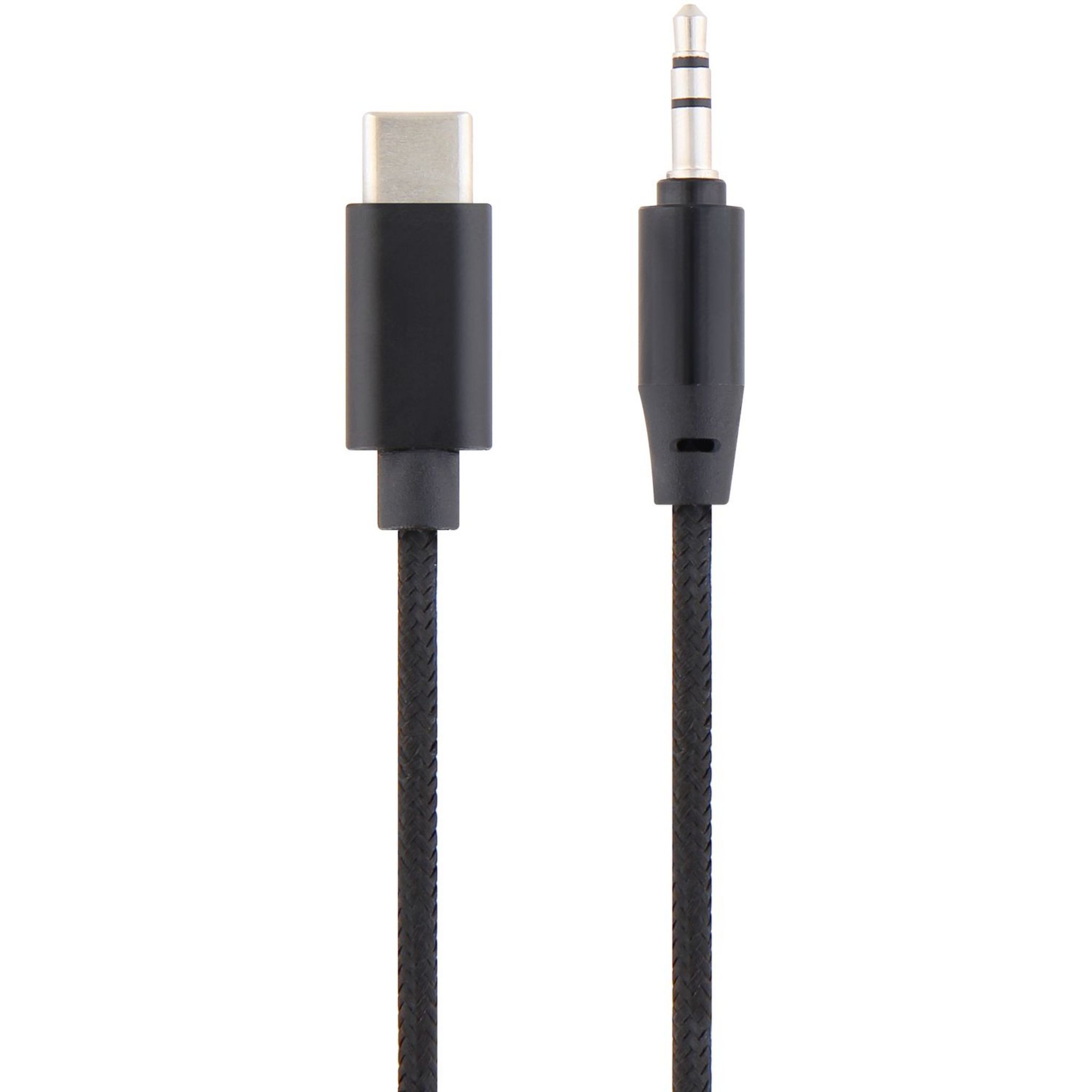 TNB Câble audio TCUSBJACK35 USB-C/Jack 3.5 mm Noir pas cher - Auchan.fr