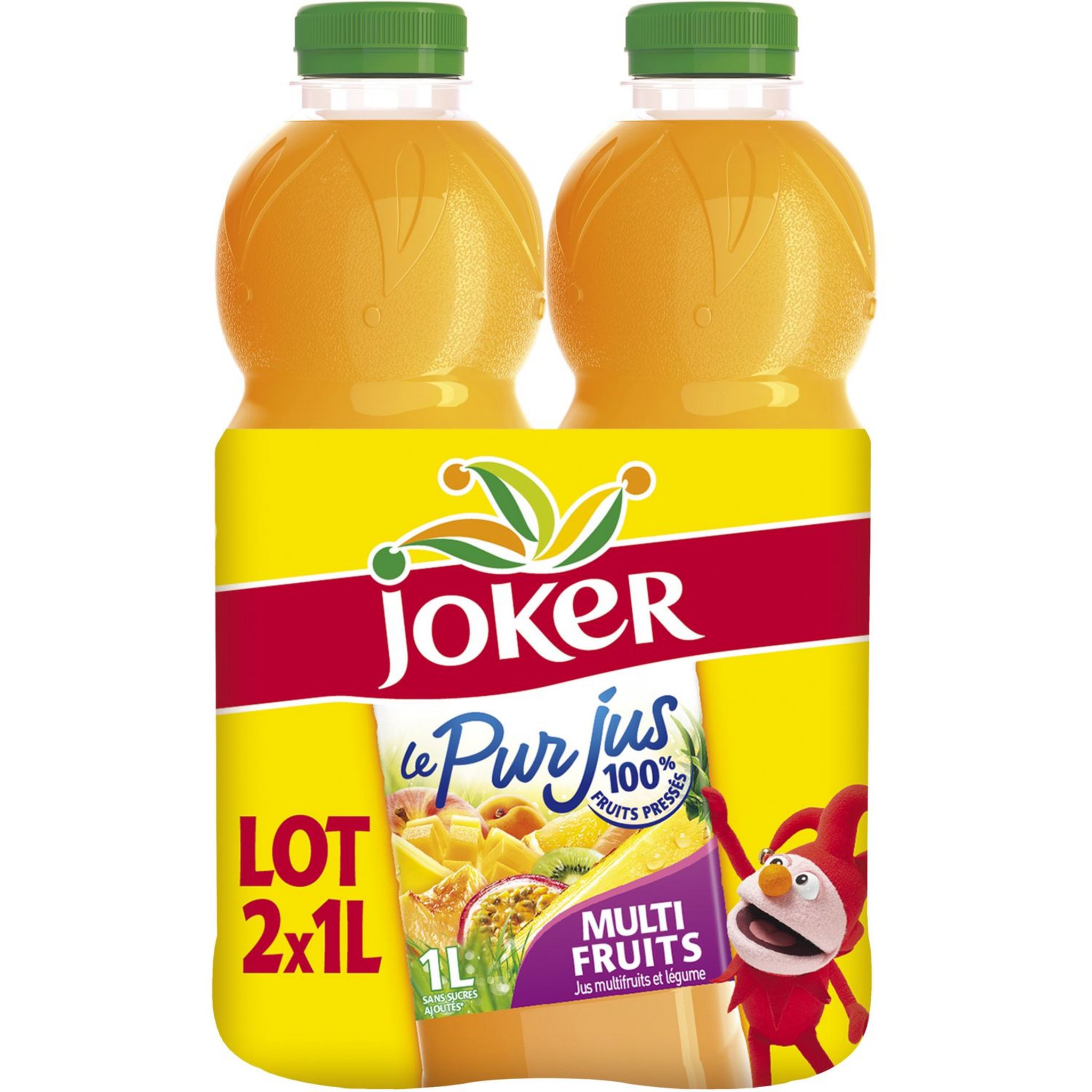 JOKER Joker le pur jus multifruits 2x1l pas cher - Auchan.fr