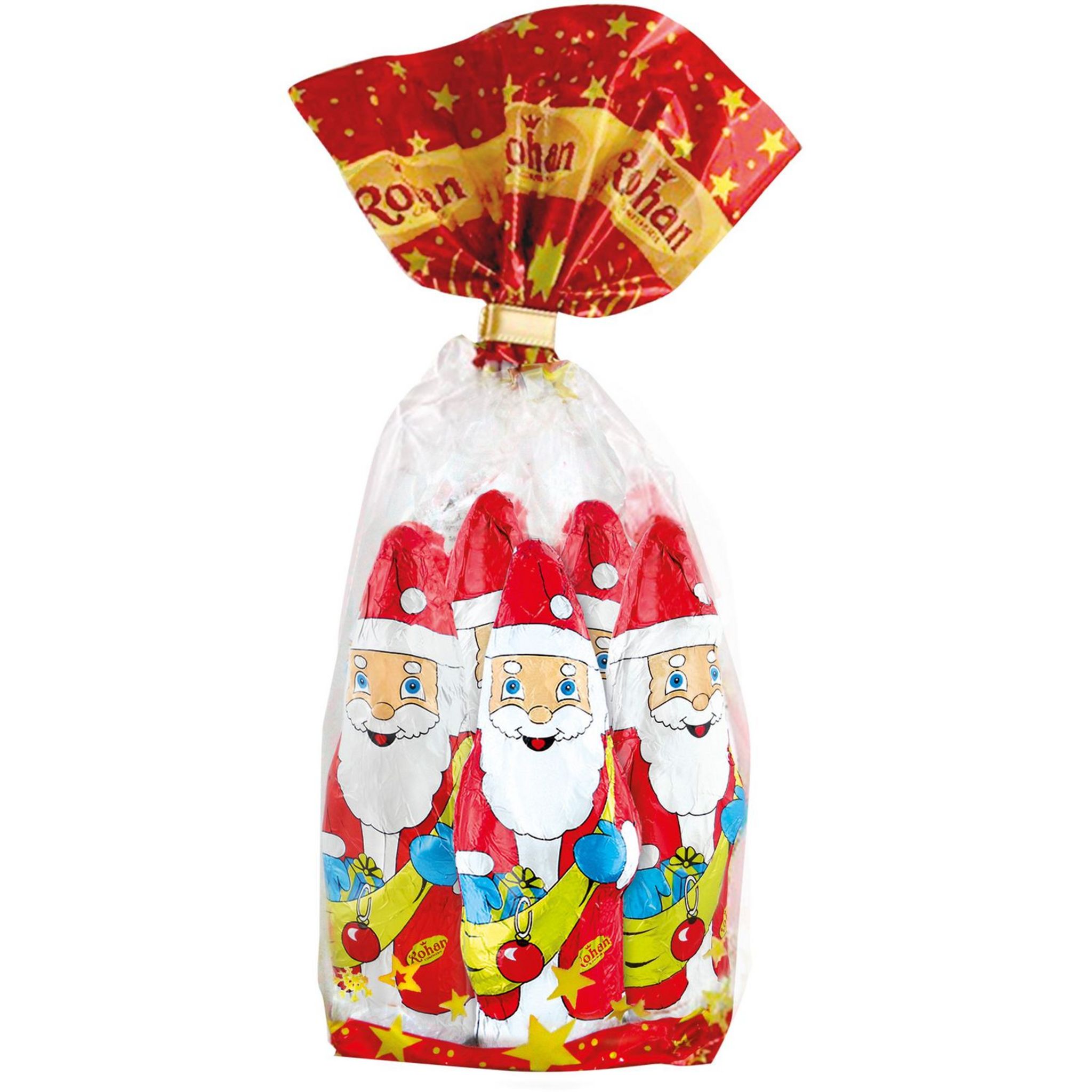 ROHAN Rohan 5 Père Noël sous aluminum sachet 150g pas cher - Auchan.fr
