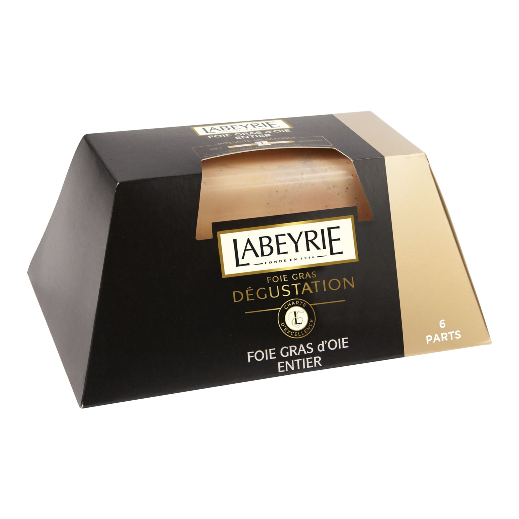 LABEYRIE Labeyrie foie gras d'oie entier barquette 200g pas cher ...