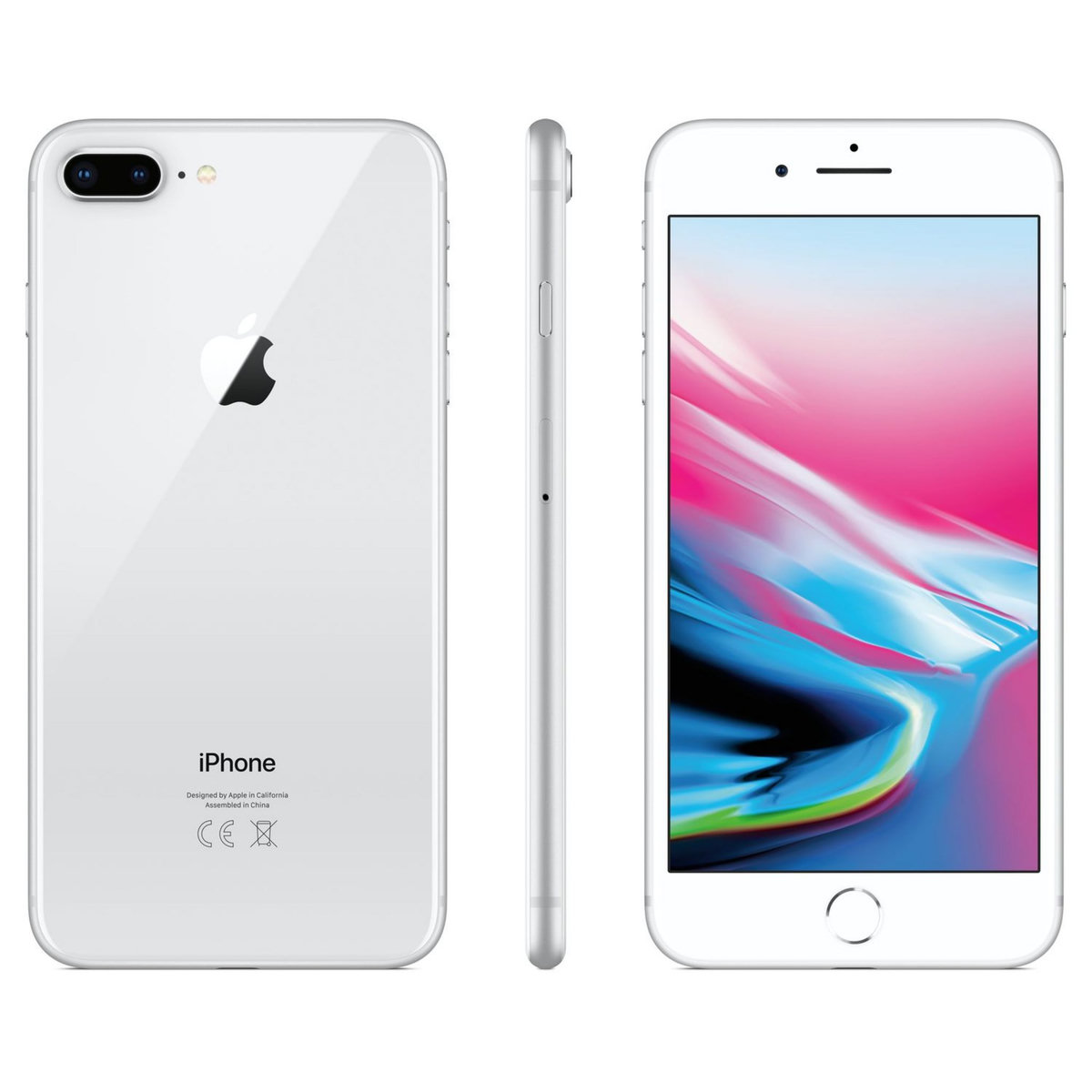 APPLE iPhone 8 Plus 128 Go 5.5 pouces Argent NanoSim pas cher - Auchan.fr