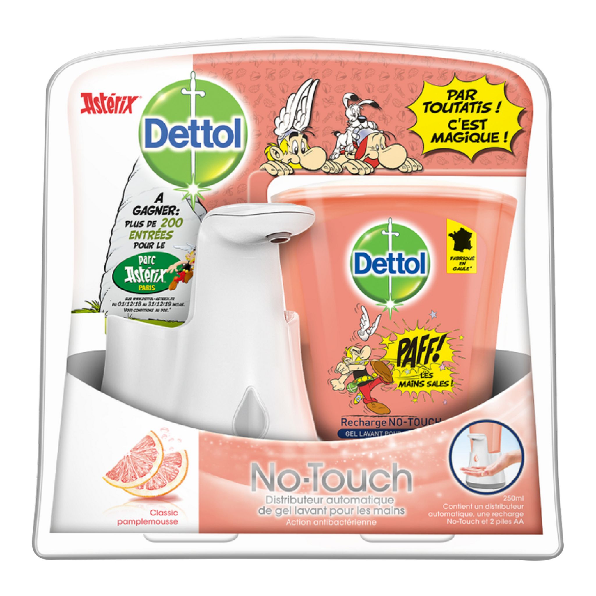 DETTOL Dettol savon liquide no touch kit classic 250ml pas cher - Auchan.fr