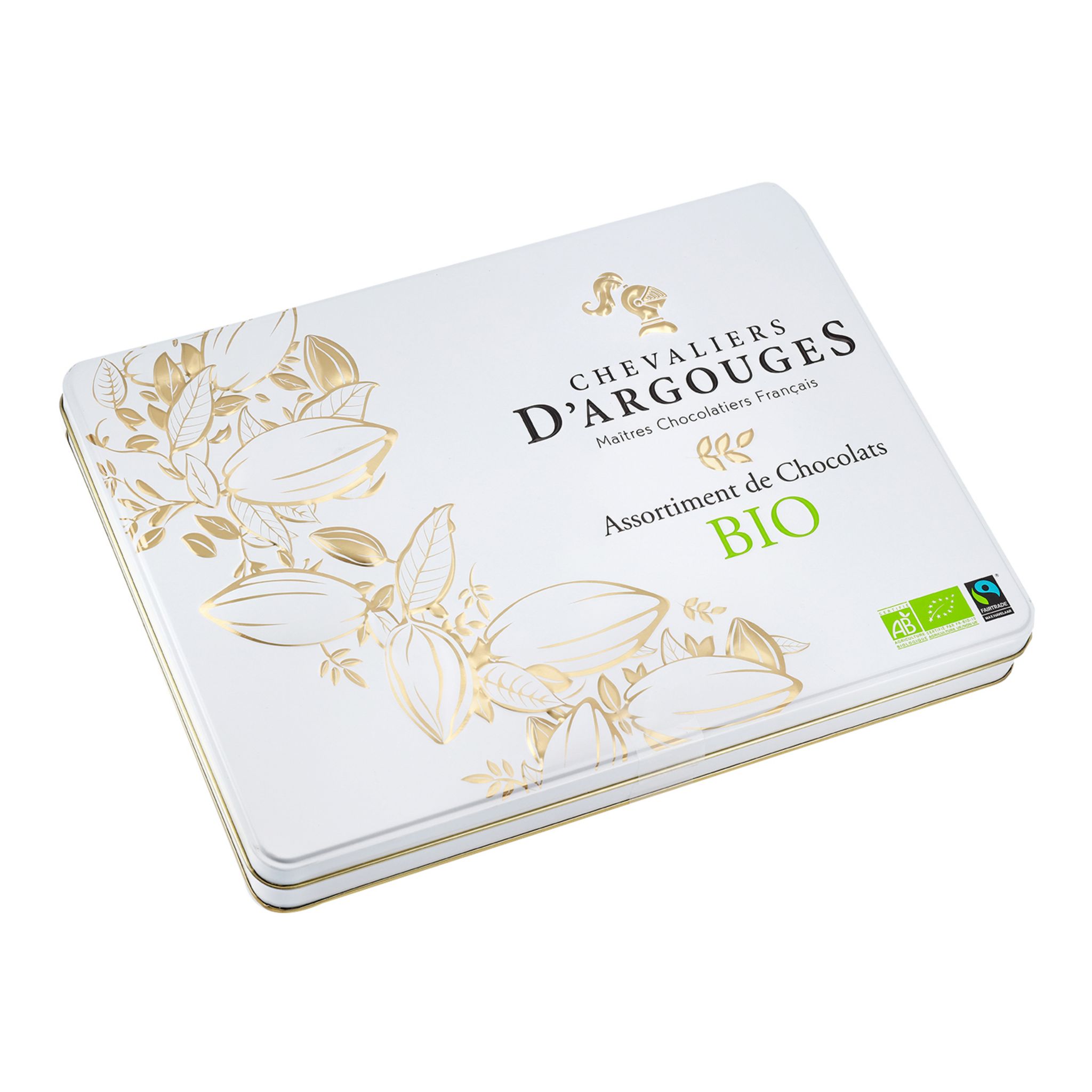 CHEVALIERS D'ARGOUGES Chevalier d'Argouges assortiment chocolat bio 300g pas cher - Auchan.fr