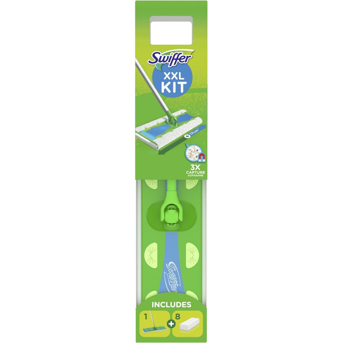 SWIFFER Kit balai et lingettes recharges 8 lingettes 1 balai pas cher ...
