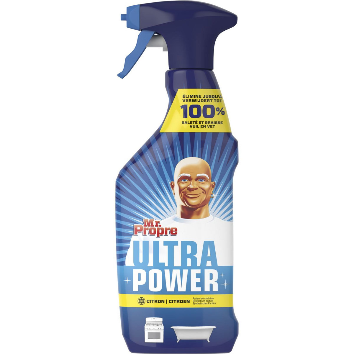 MR.PROPRE Spray nettoyant multi-surfaces au citron 500ml pas cher ...