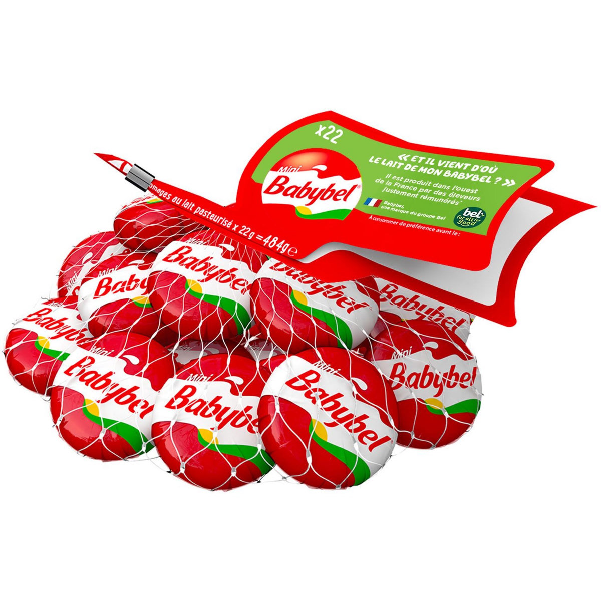BABYBEL Fromage en portion 22 portions 484g pas cher - Auchan.fr