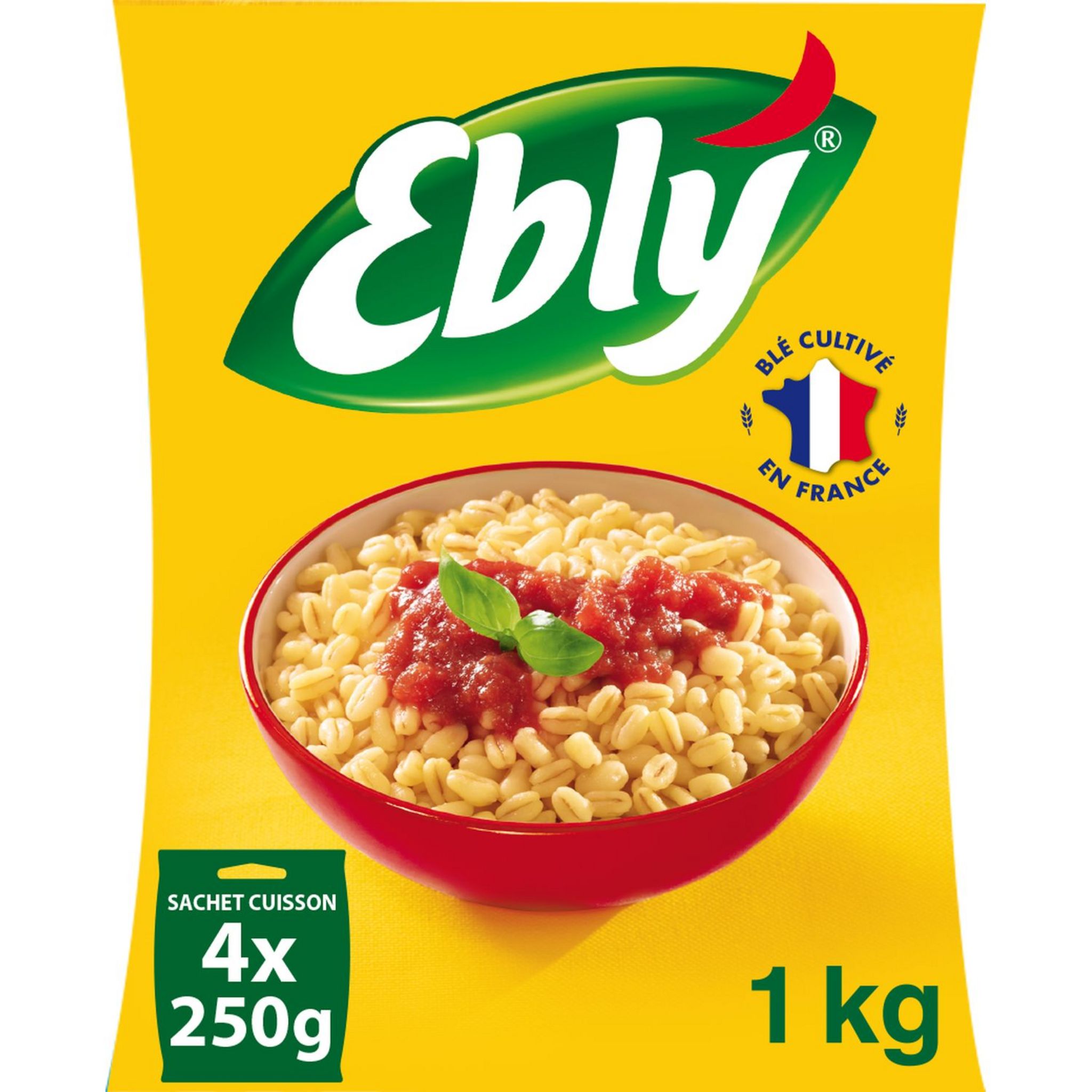 EBLY Ebly blé sachet cuisson rapide 10 minutes 4x250g -1kg pas cher ...