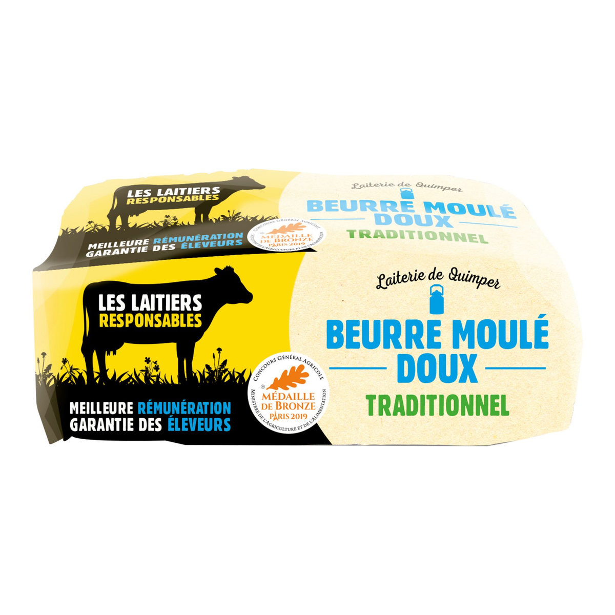 CANDIA Candia beurre traditionnel doux 250g pas cher - Auchan.fr