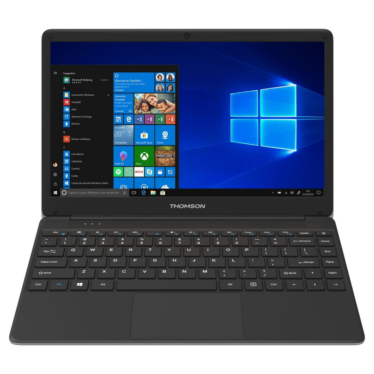 THOMSON Ordinateur portable Notebook NEO14I3-4BK128 14.1 pouces Noir ...