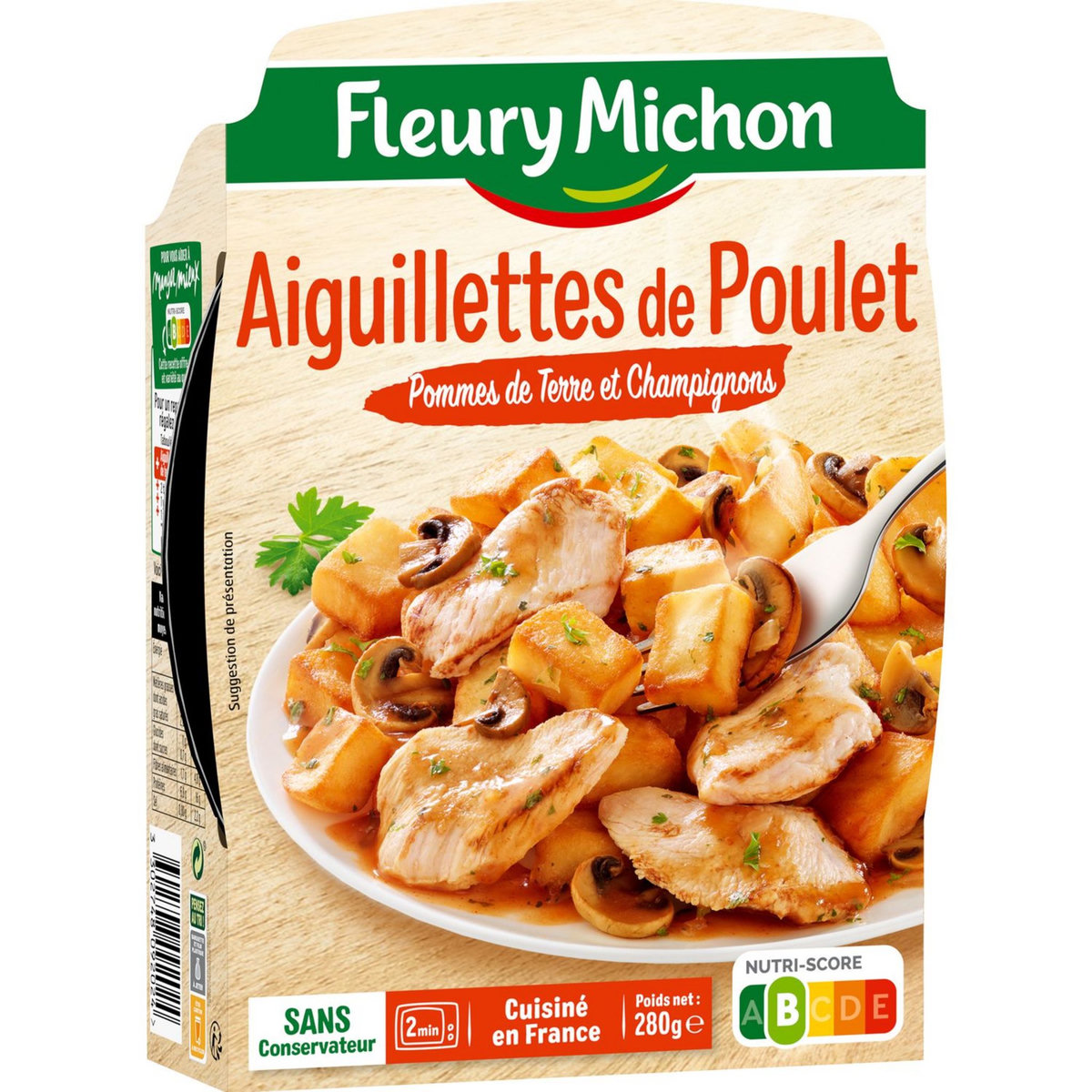 FLEURY MICHON Fleury aiguillette de poulet pomme de terre 280g pas cher ...