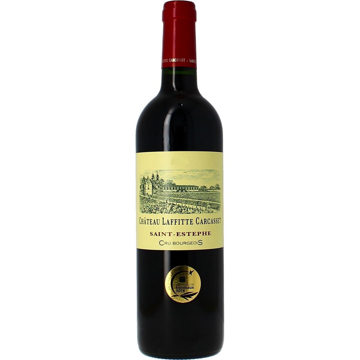 Vin rouge AOP Saint-Estèphe Château Lafitte Carcasset 75cl pas cher ...