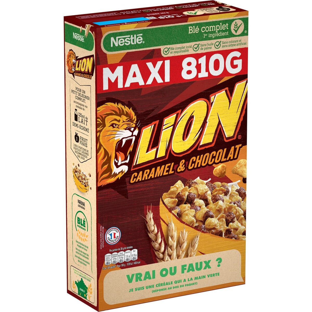LION Nestlé Lion céréales 810g pas cher - Auchan.fr