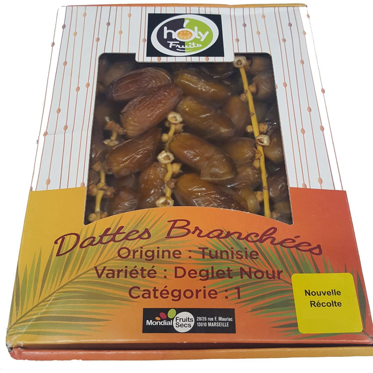 HOLYFRUITS Holyfruits datte en branche 1kg pas cher - Auchan.fr