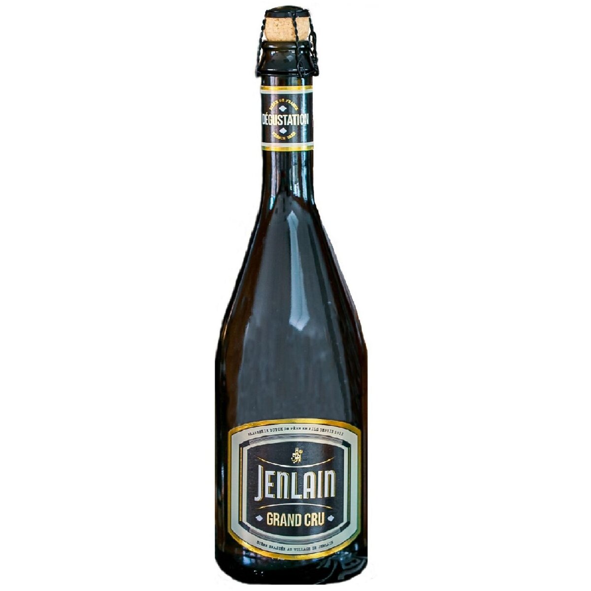 JENLAIN Bière blonde grand cru 8% 75cl pas cher - Auchan.fr