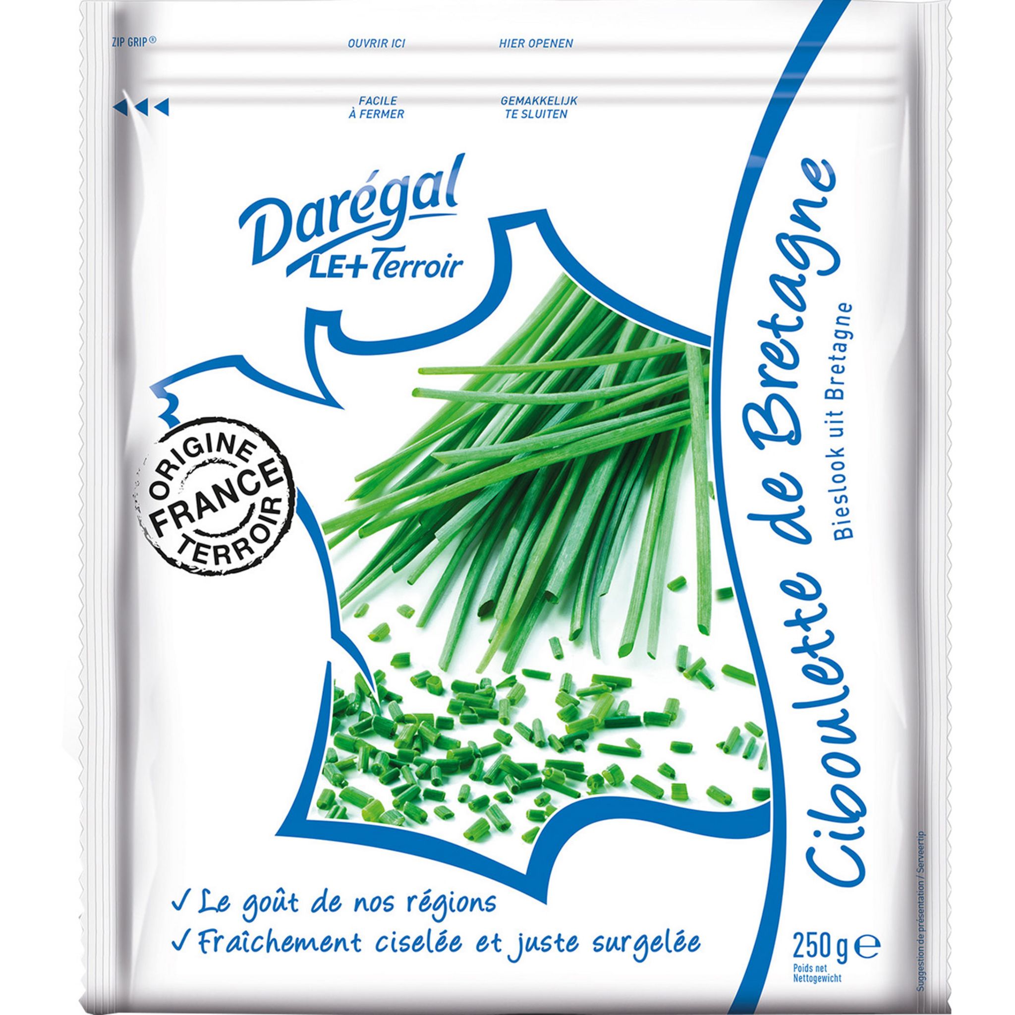 DAREGAL Daregal Ciboulette 250g 250g pas cher - Auchan.fr