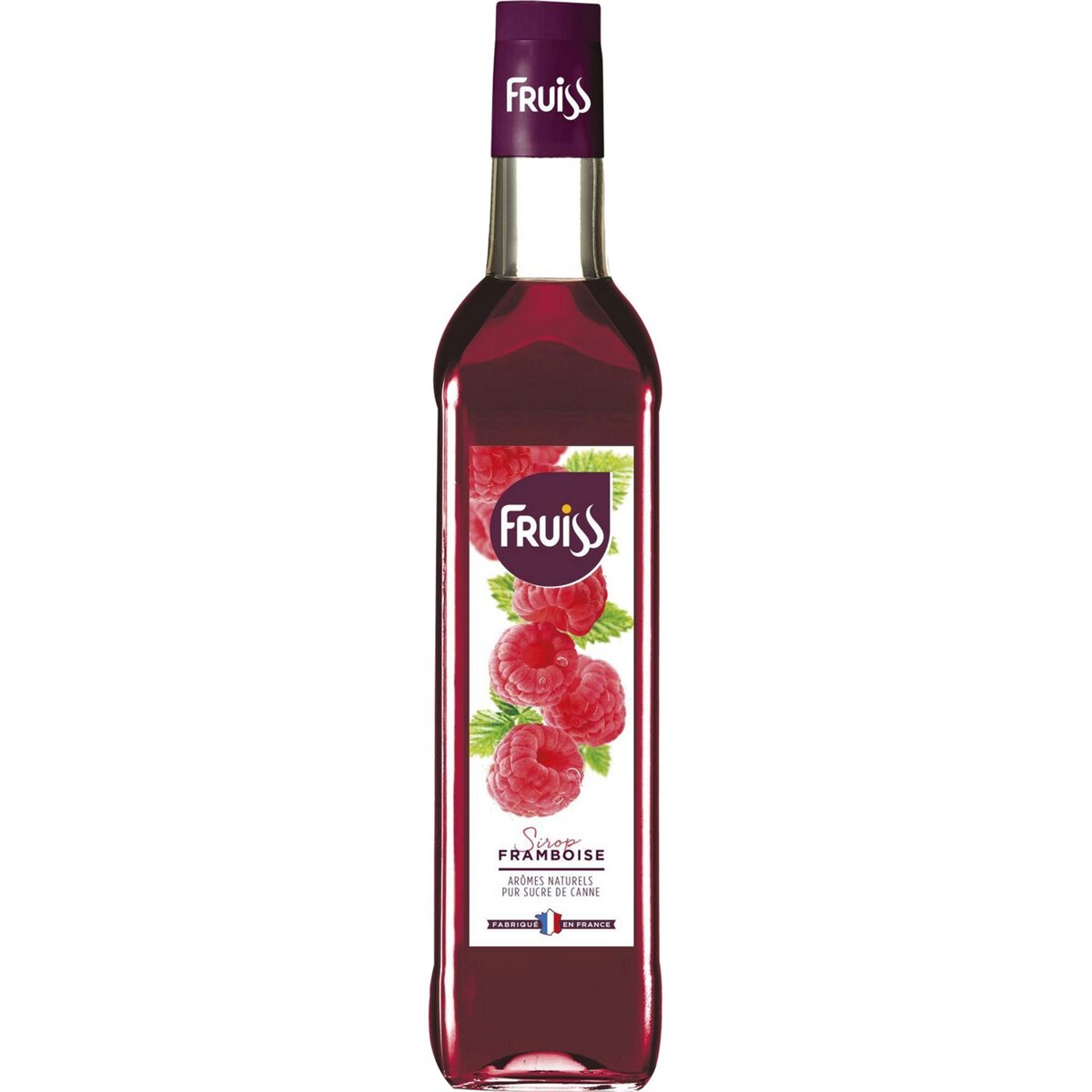 FRUISS Sirop framboise aux arômes naturels bouteille verre 70cl pas ...