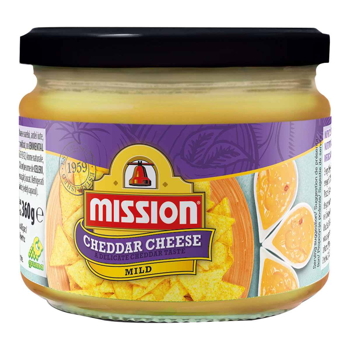 MISSION Mission Sauce cheddar 360g 360g pas cher - Auchan.fr