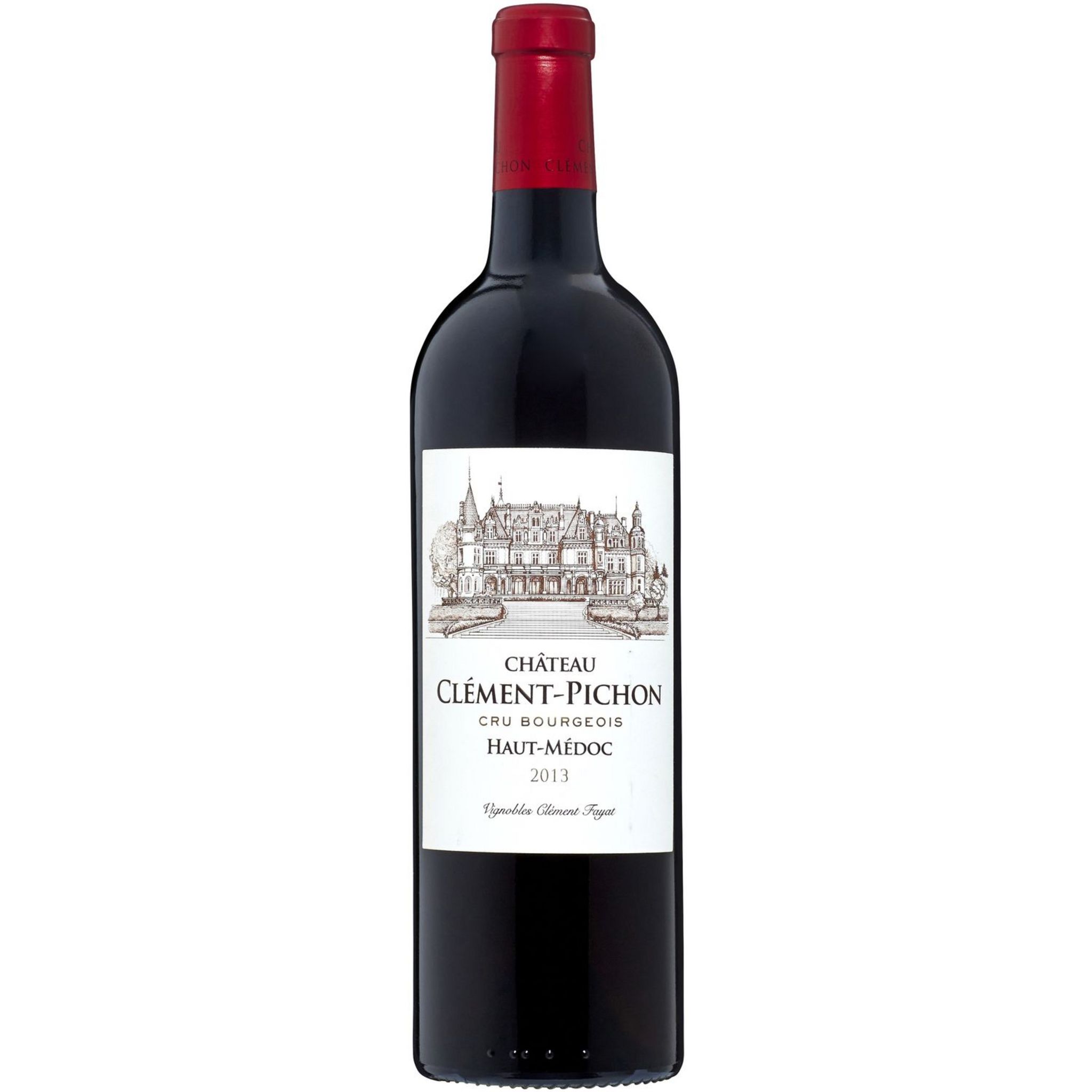 Vin rouge AOP Haut Médon Cru Bourgeois Château Clément-Pichon 2013 75cl ...