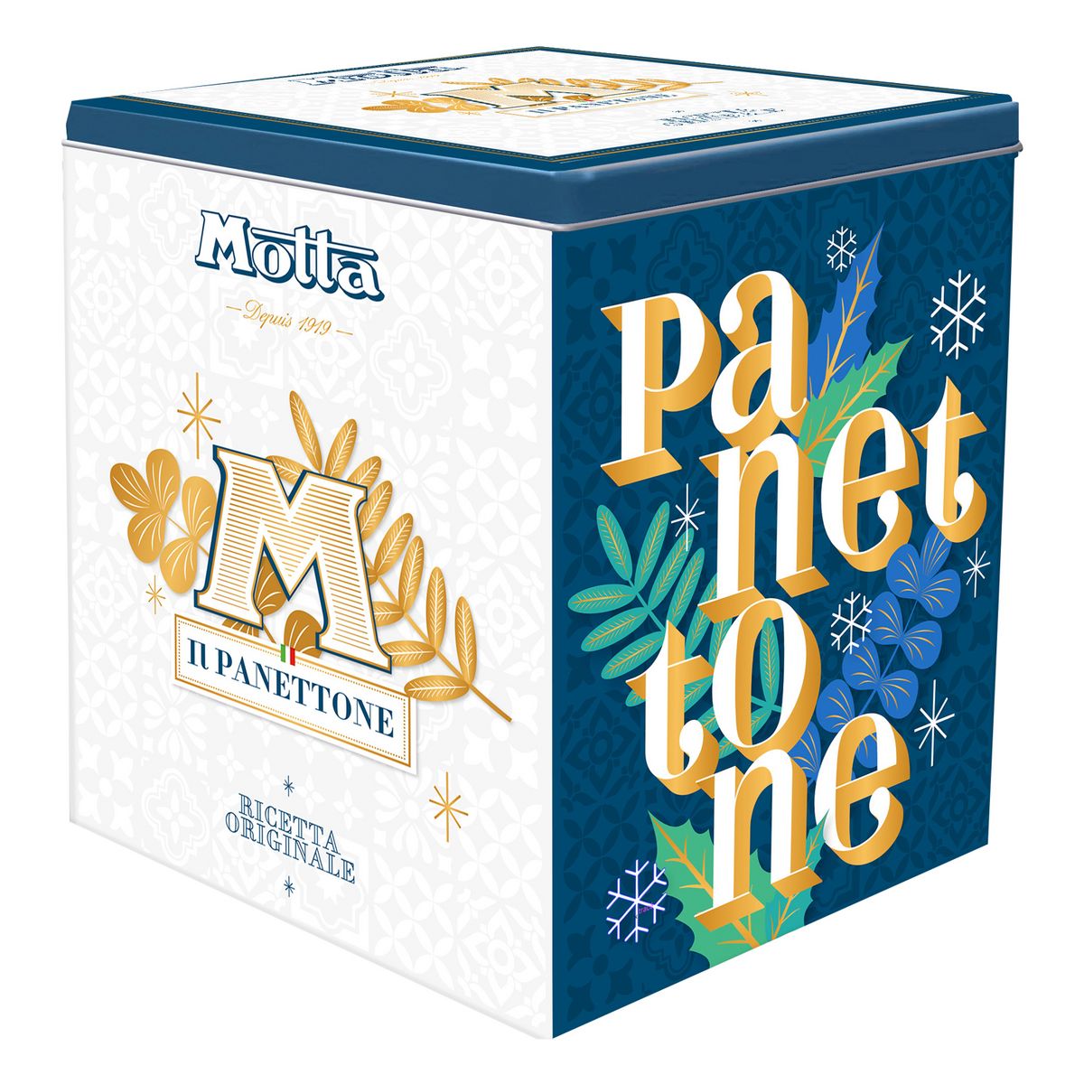 MOTTA Motta panettone boîte métal 750g pas cher - Auchan.fr