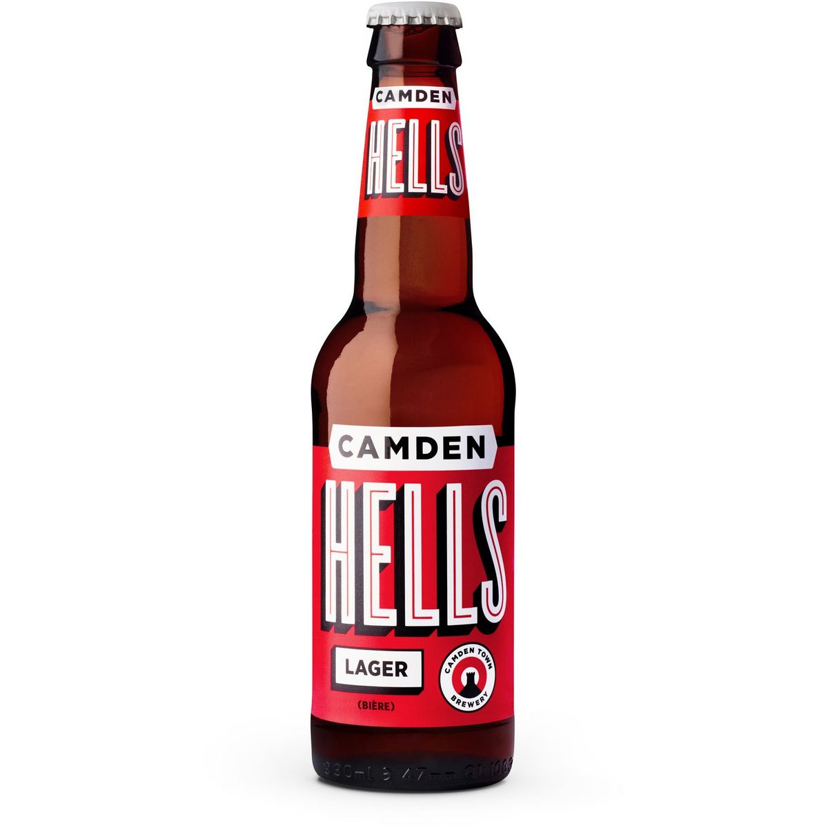 Hell's Bière blonde 4,6% 33cl pas cher - Auchan.fr