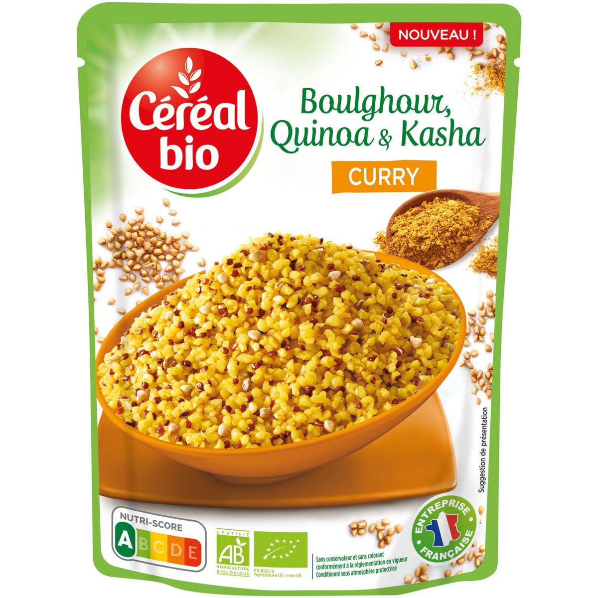 CEREAL BIO Céréal bio boulghour quinoa kasha curry 200g 200g pas cher ...
