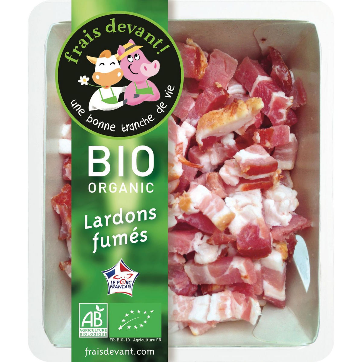 Bio lardons fumes vpf 150g fe pas cher - Auchan.fr