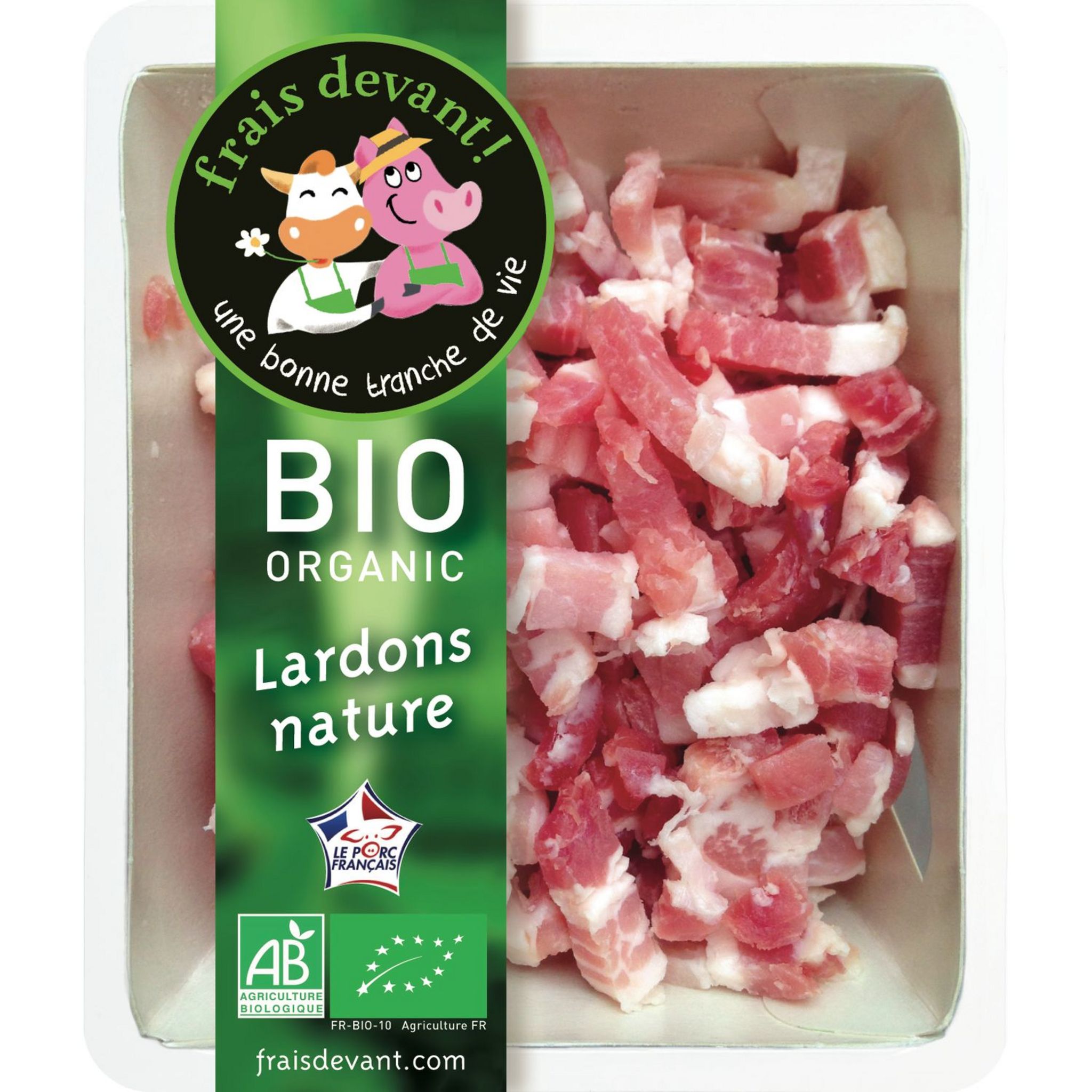 Bio lardons nature vpf 150g fe pas cher - Auchan.fr
