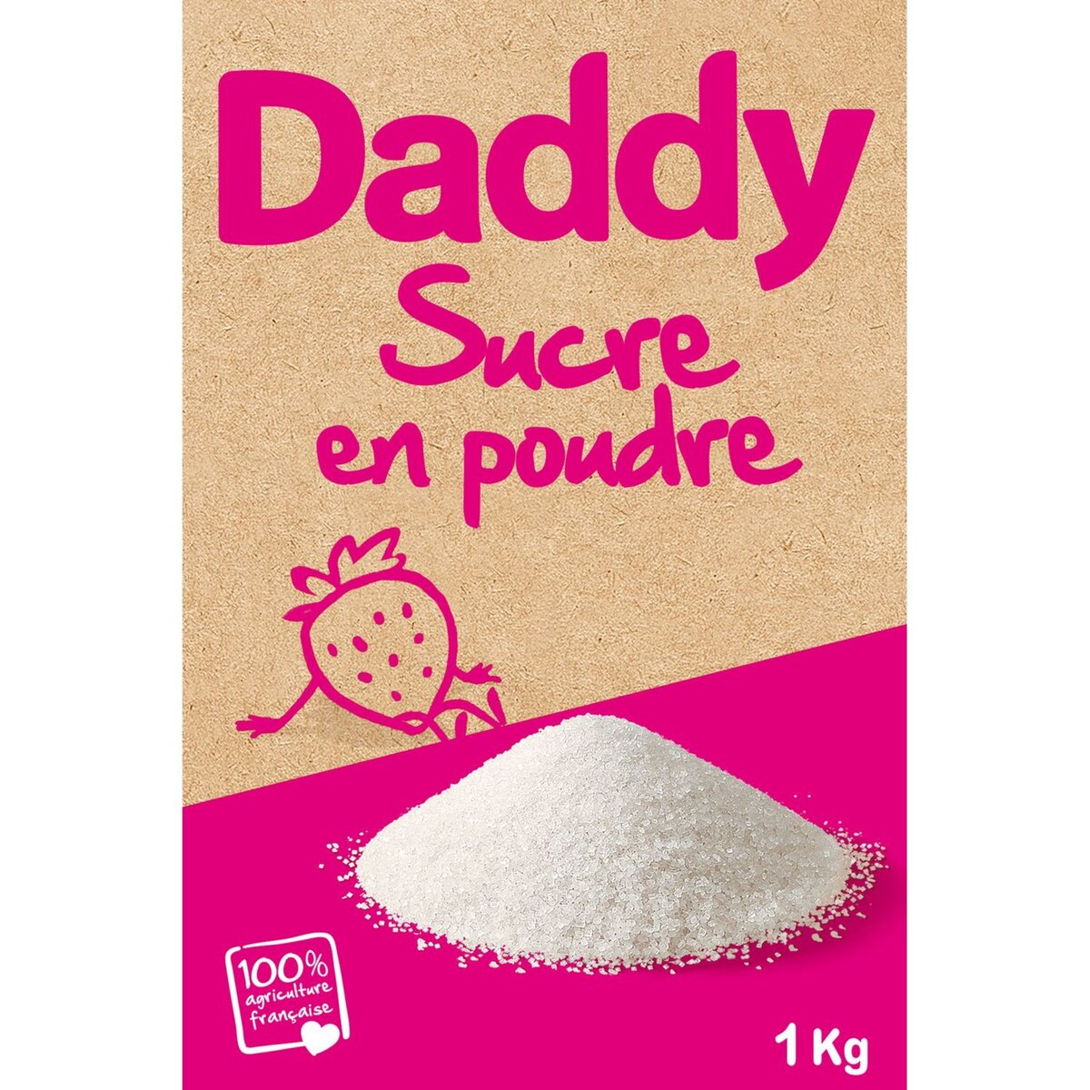 DADDY Sucre en poudre 1kg pas cher - Auchan.fr