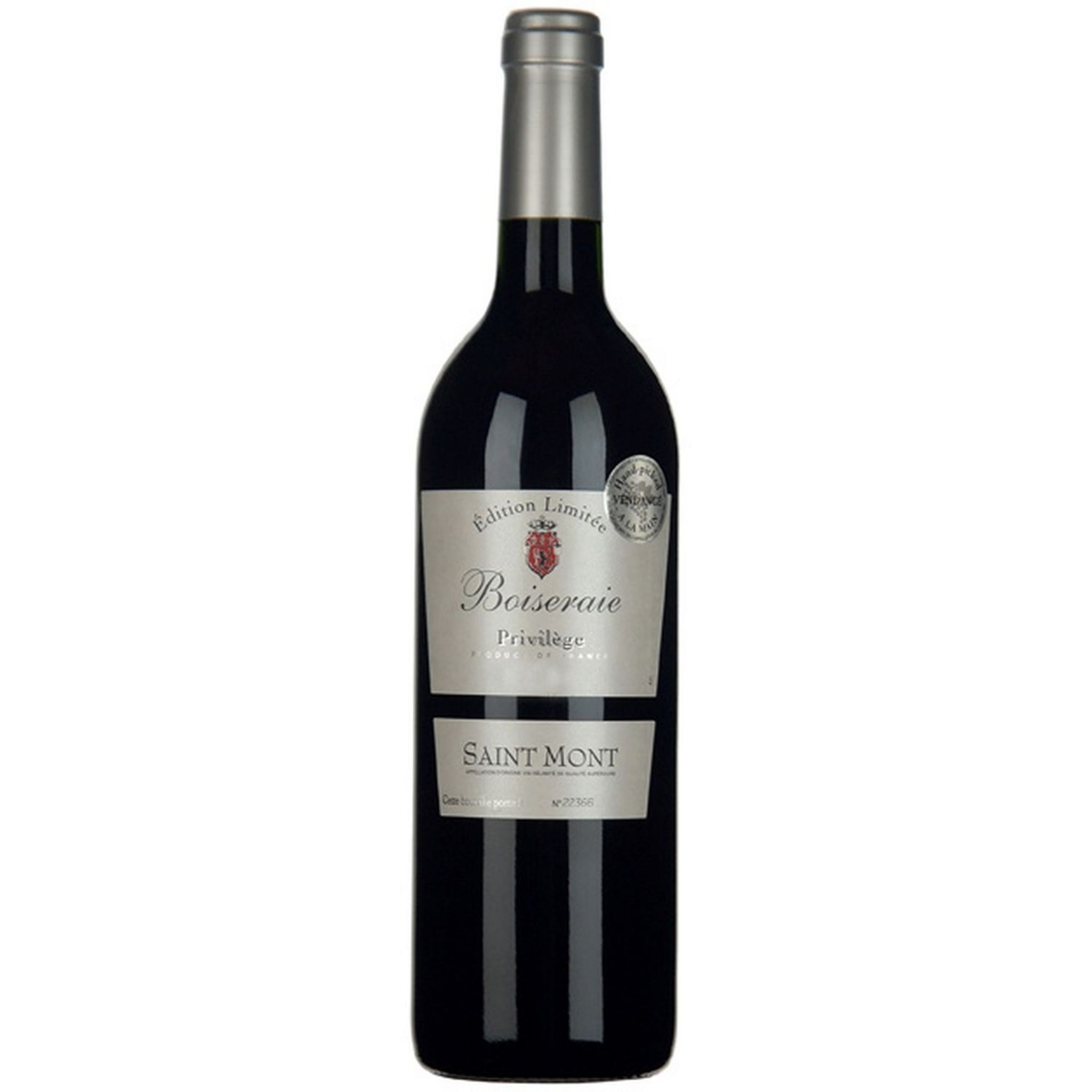 Vin rouge AOP Saint-Mont Boiseraie Privilège édition limitée 2017 75cl ...
