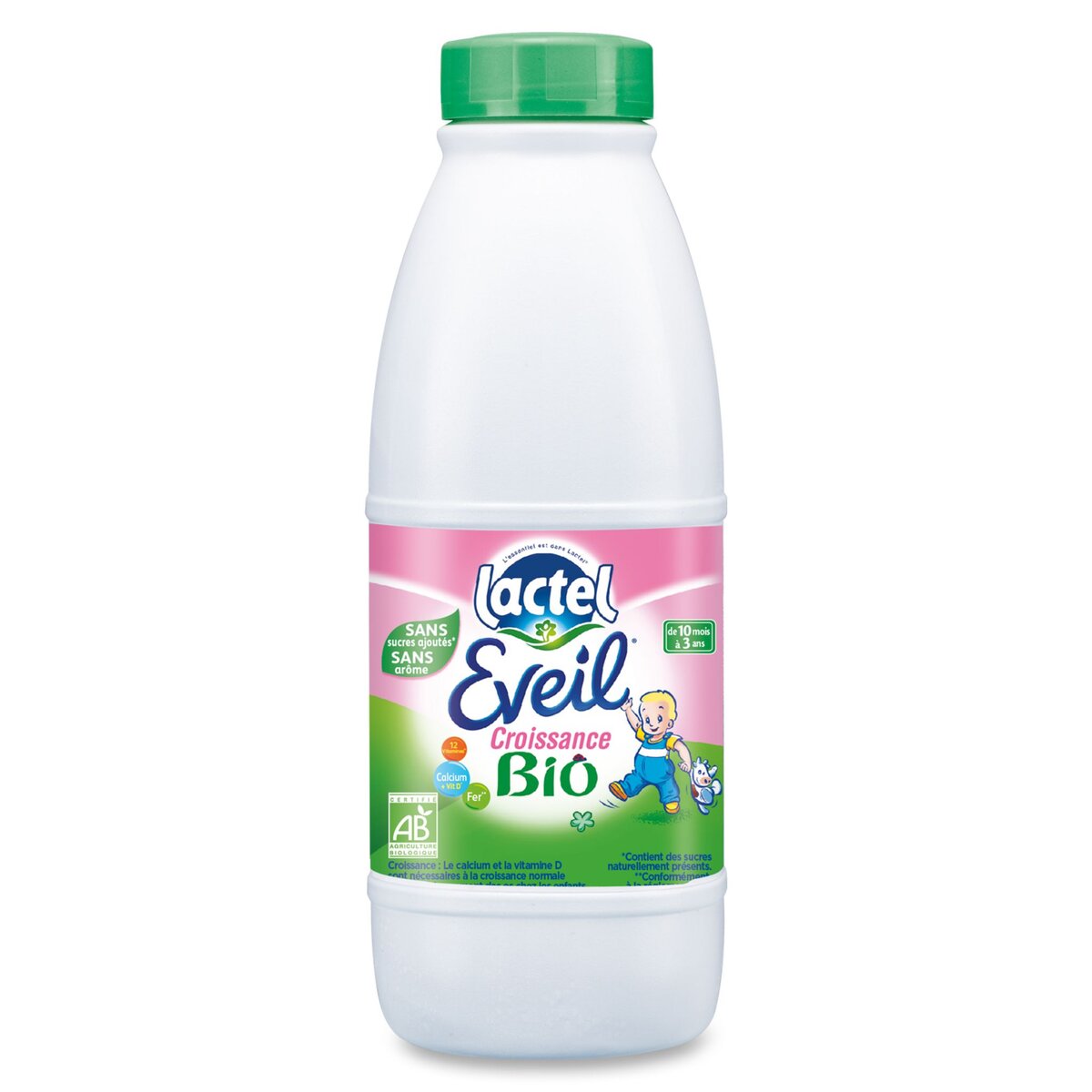 LACTEL Eveil Lait croissance bio 1l pas cher - Auchan.fr