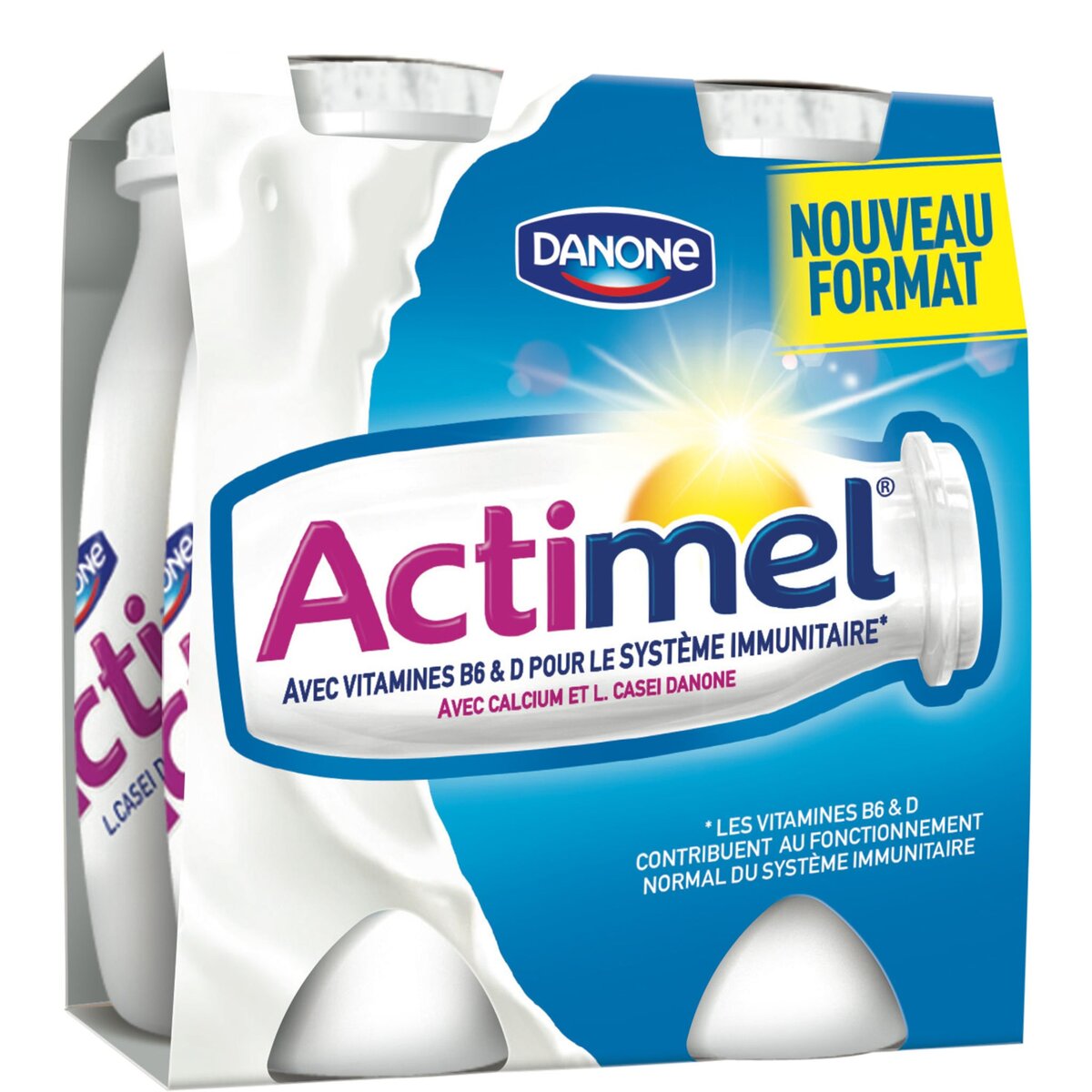 ACTIMEL Actimel original 4x100g pas cher - Auchan.fr