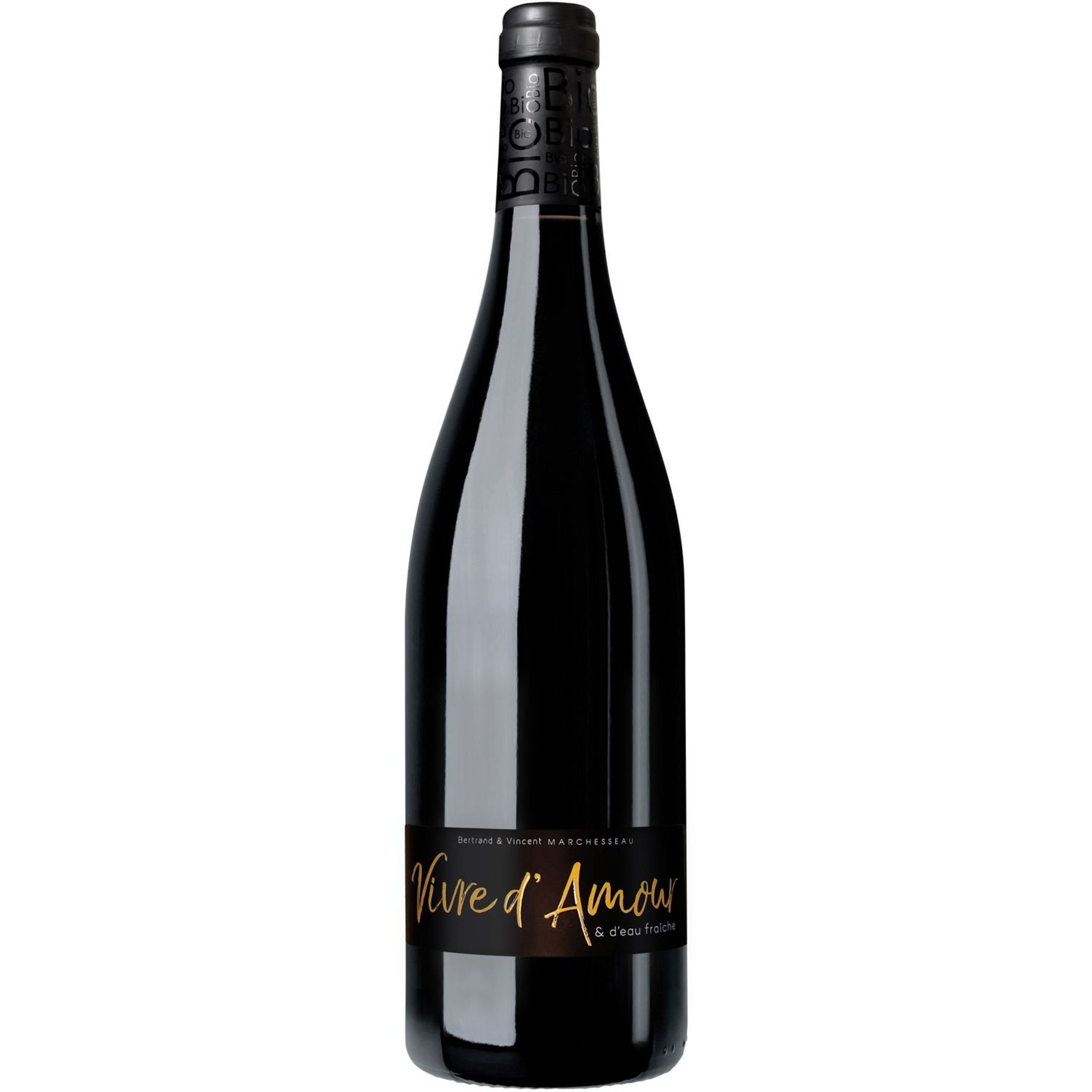 Vin de France Vivre d'Amour et d'Eau Fraîche 2019 rouge 75cl pas cher ...