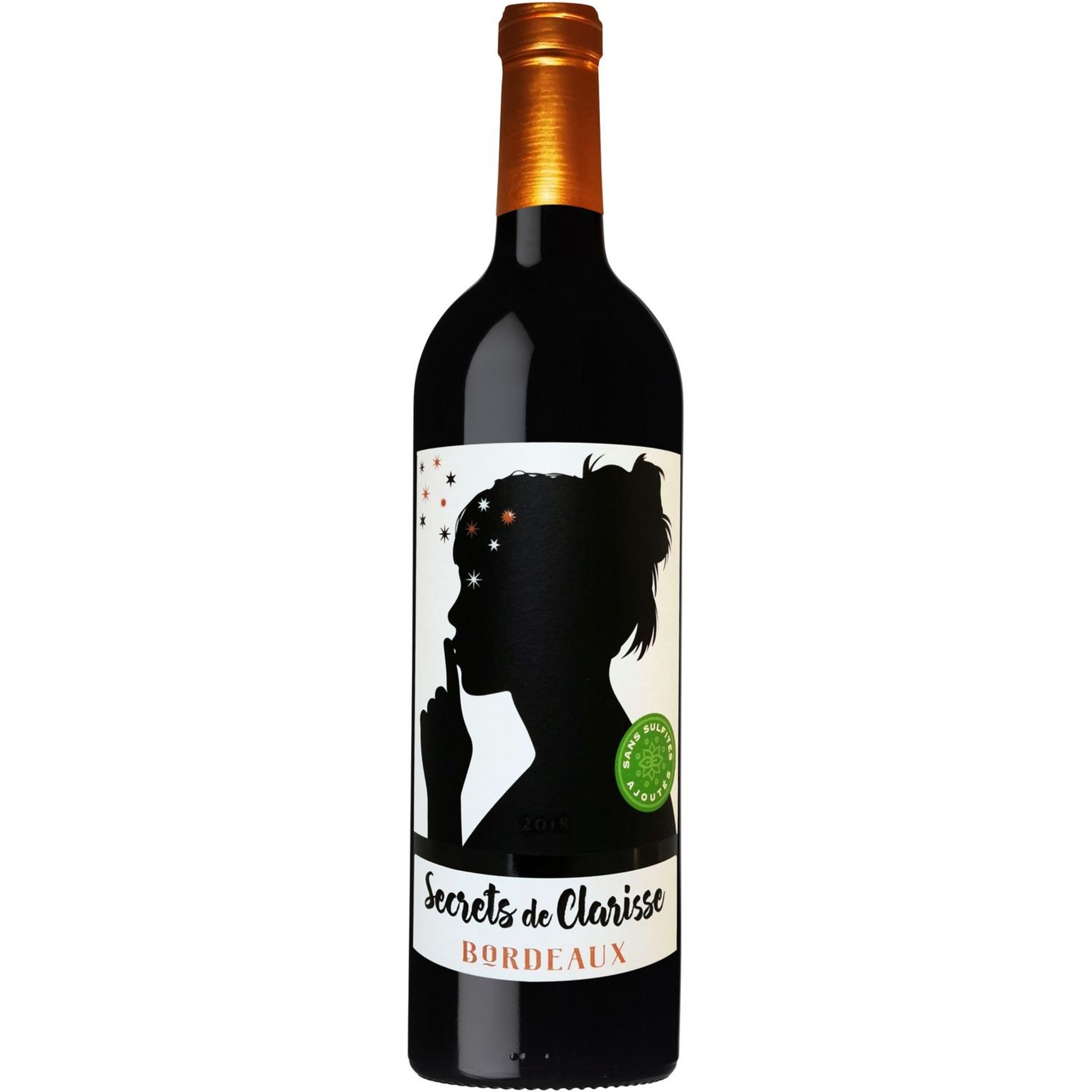 Vin rouge AOP Bordeaux Secret de Clarisse 2019 75cl pas cher - Auchan.fr