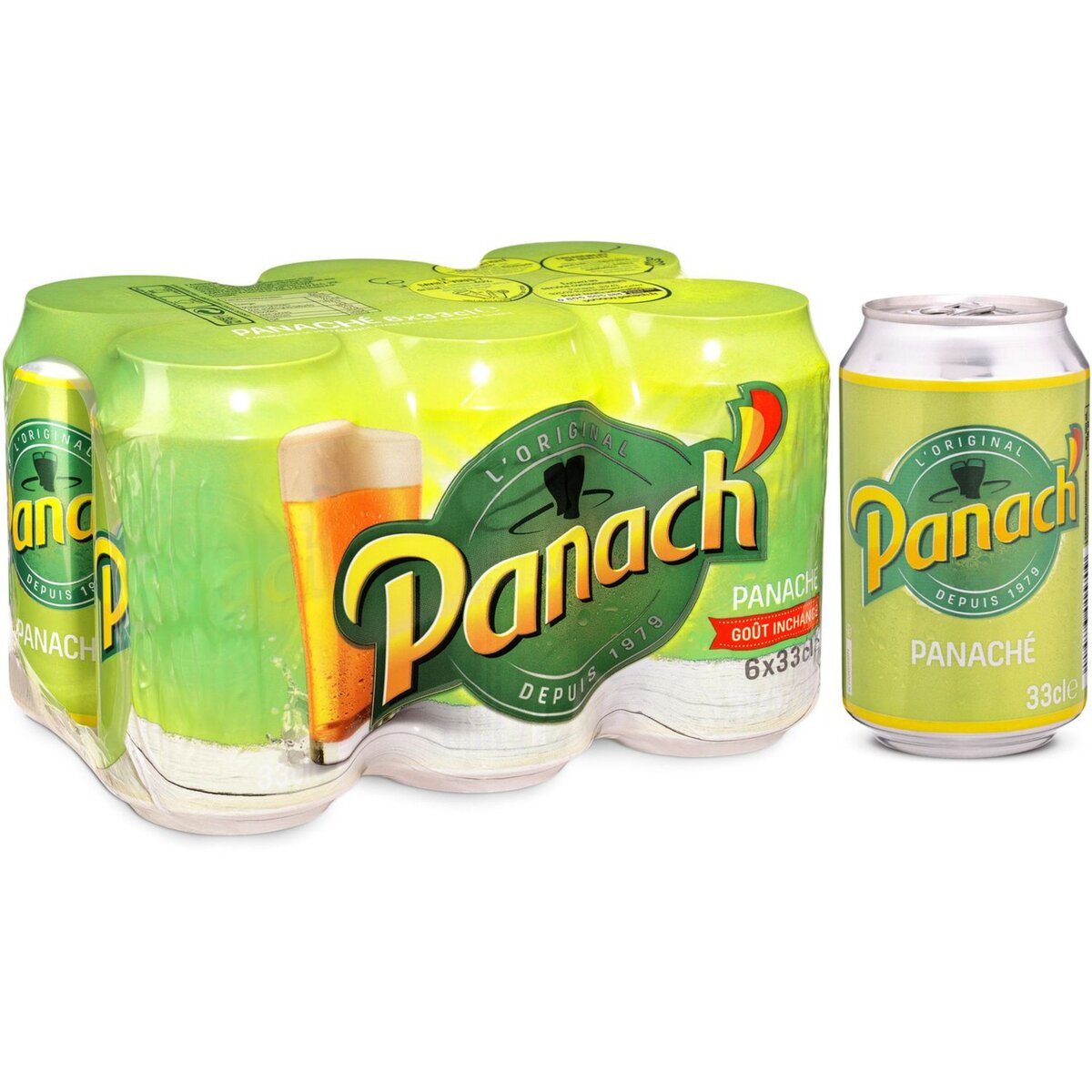PANACH Panaché classique 0,45% bouteilles 6x33cl pas cher - Auchan.fr