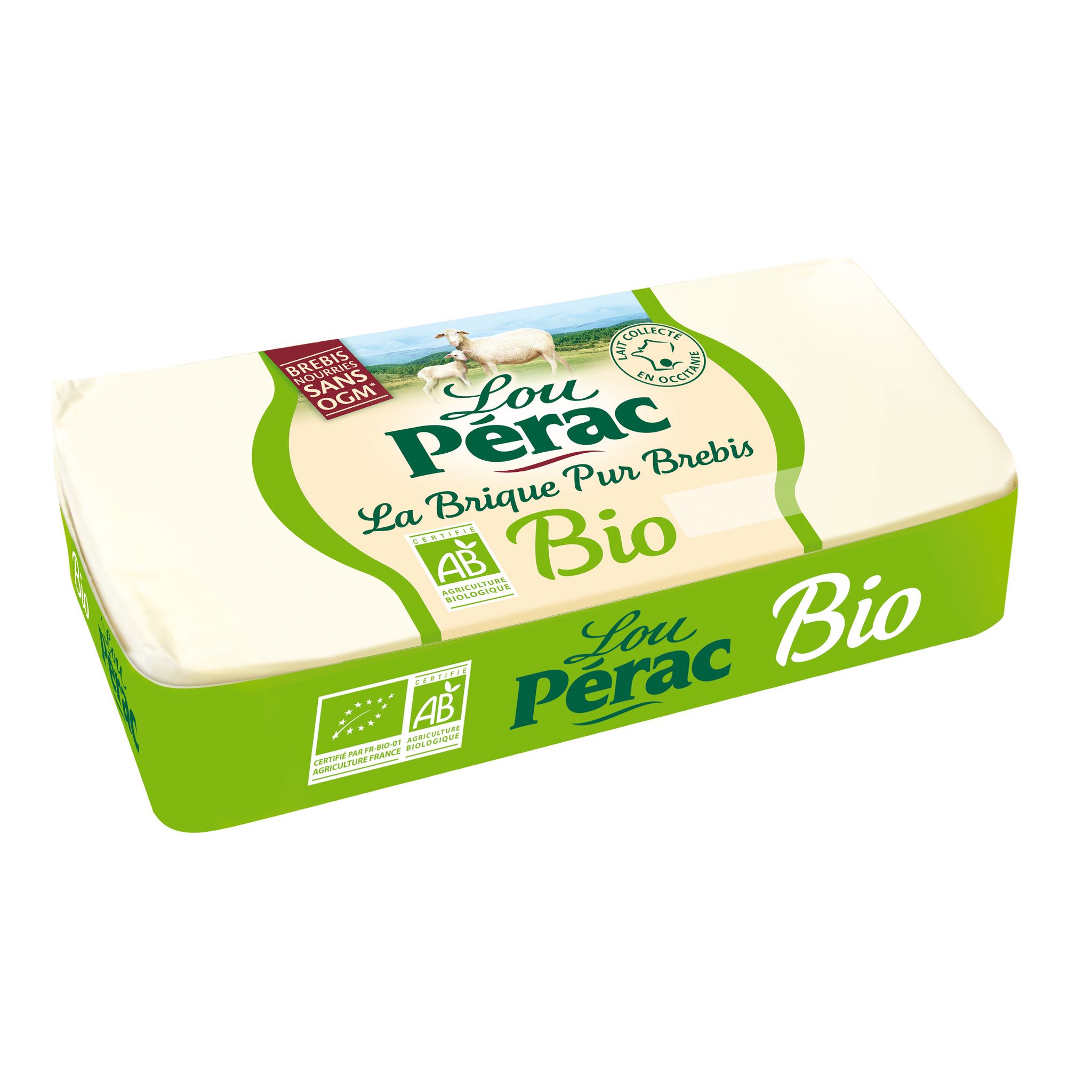 LOU PERAC Brique de brebis bio 150g pas cher - Auchan.fr