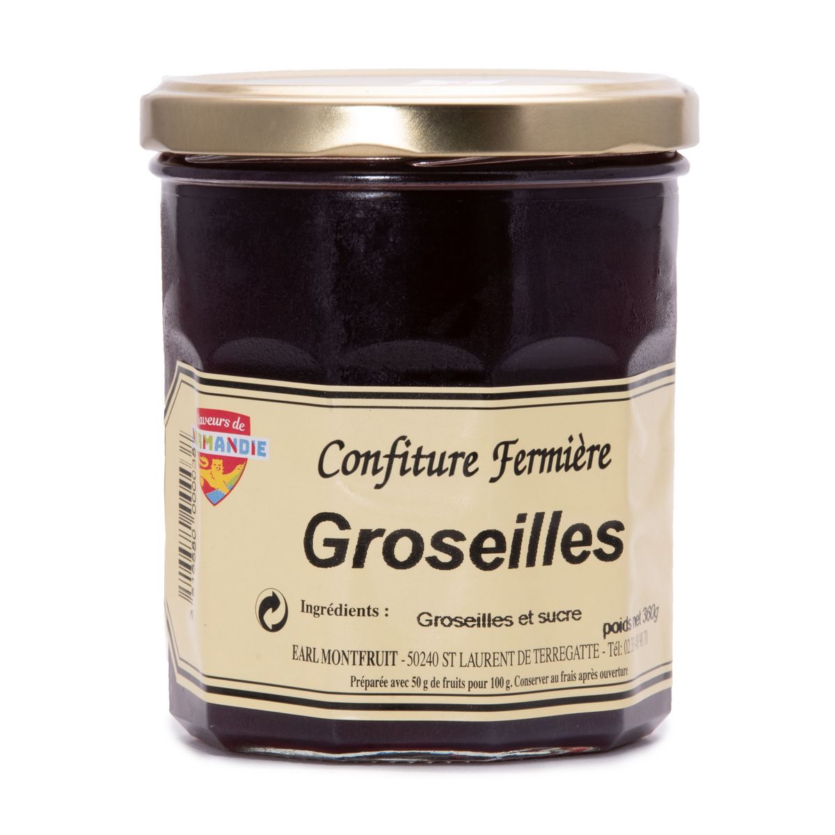 MONTFRUIT Confiture à la Groseilles 360g pas cher - Auchan.fr