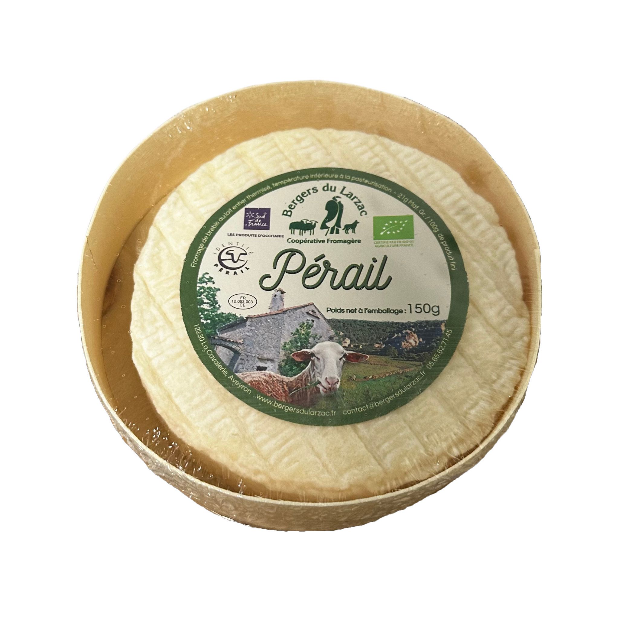 BERGERS DU LARZAC Pérail de brebis bio 150g pas cher - Auchan.fr