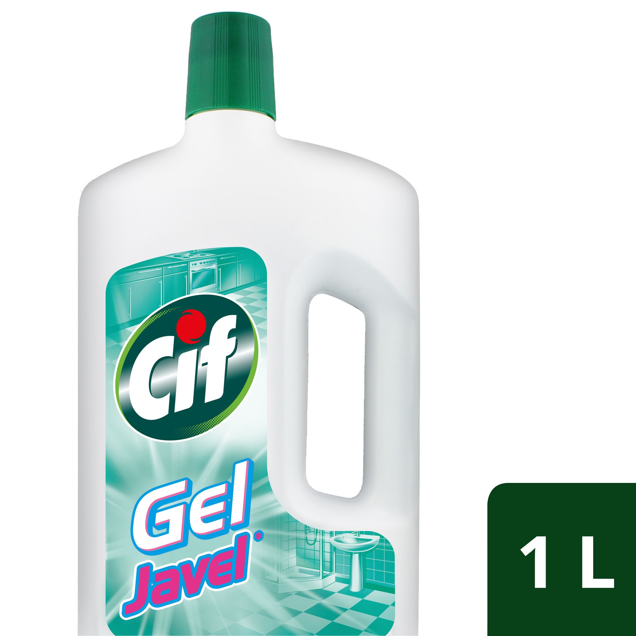 CIF Gel nettoyant avec javel 1l pas cher - Auchan.fr