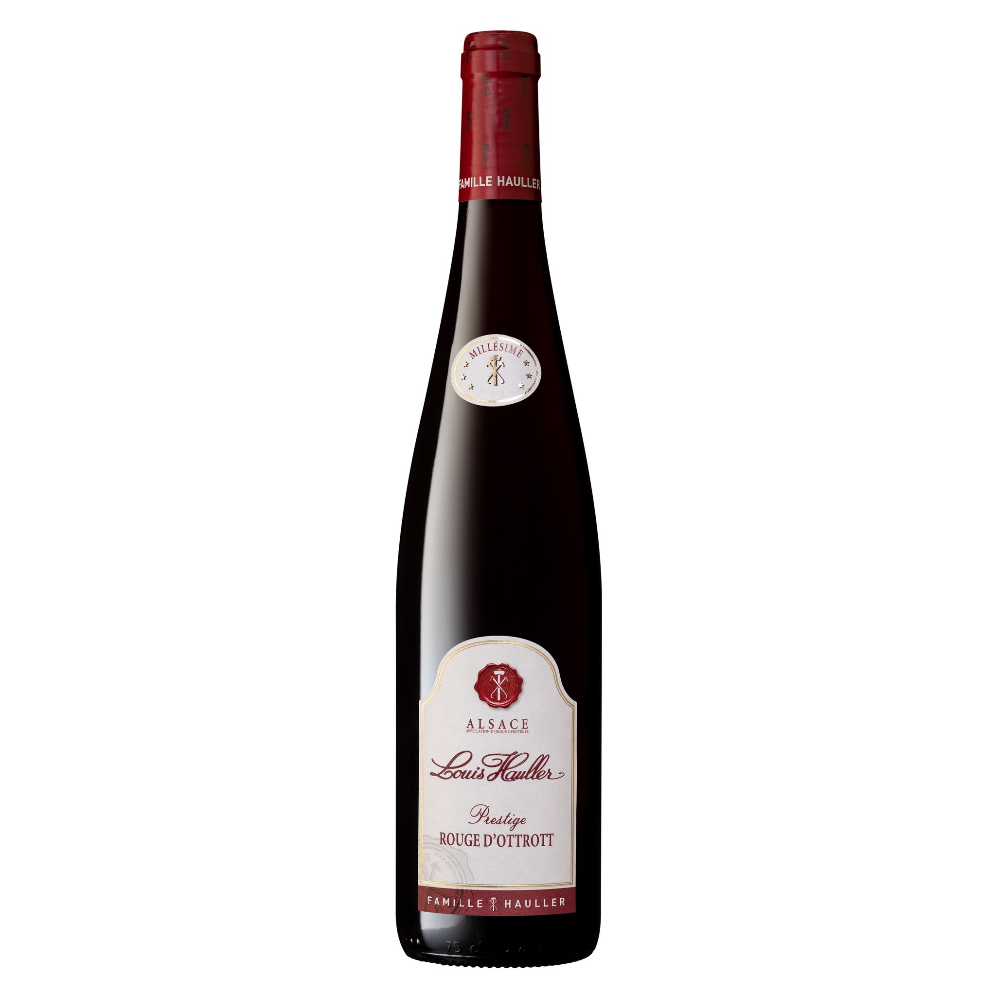 Vin rouge AOP Alsace Louis Hauller prestige d'ottrott 75cl pas cher ...
