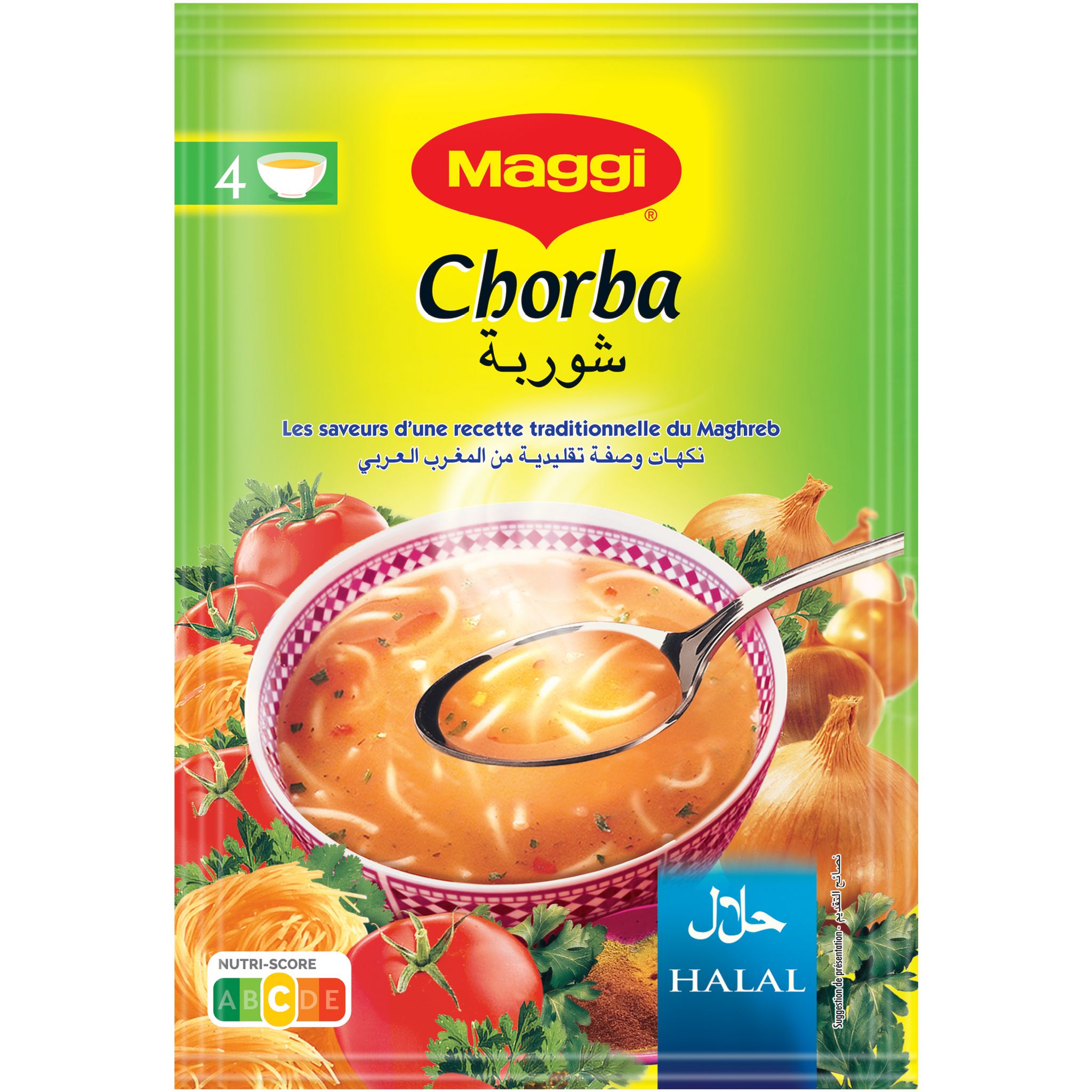 MAGGI Chorba soupe Halal 110g pas cher - Auchan.fr
