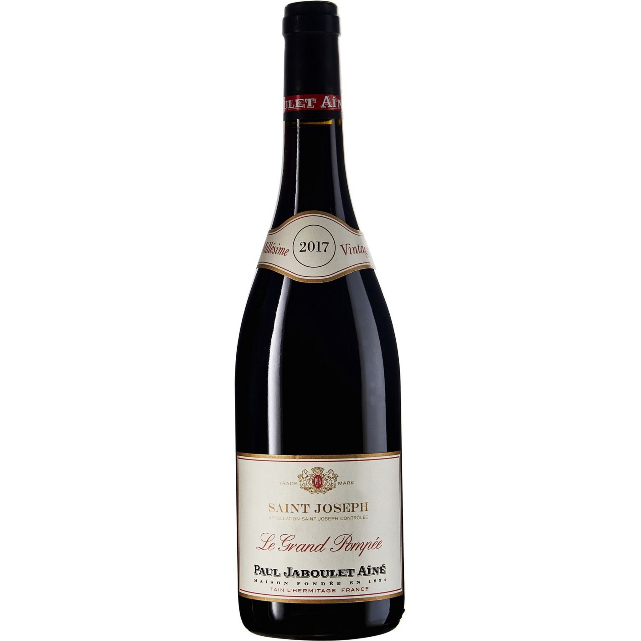 Vin rouge AOP Saint-Joseph Paul Jaboulet Aine Le Grand Pompee 2017 75cl ...