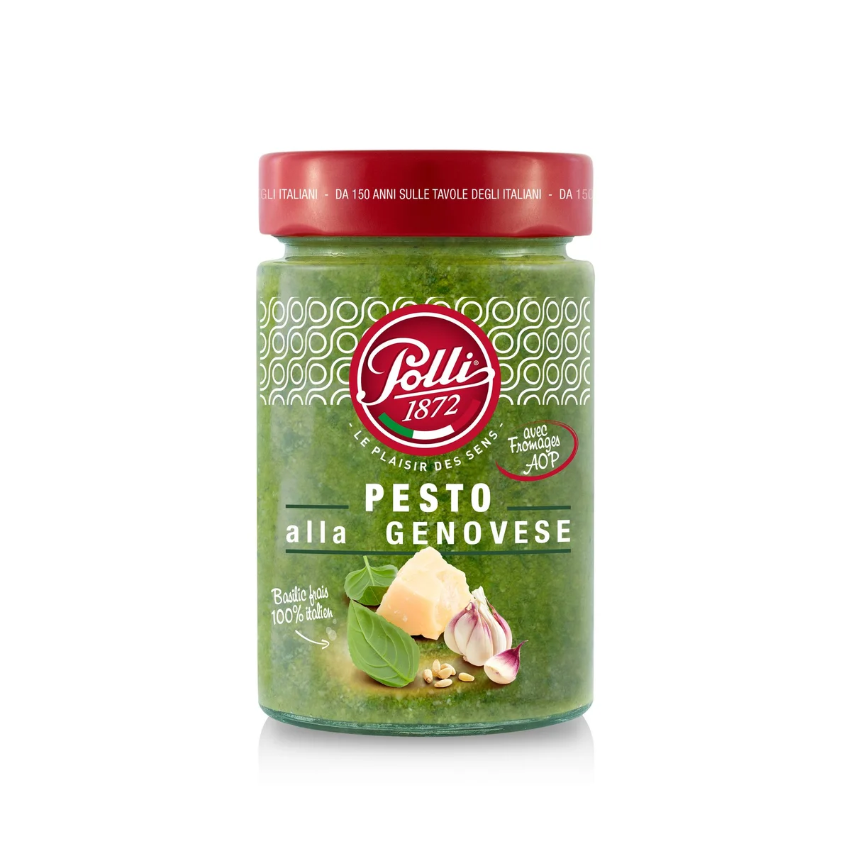 POLLI 1872 Pesto Alla genovese 190g pas cher - Auchan.fr