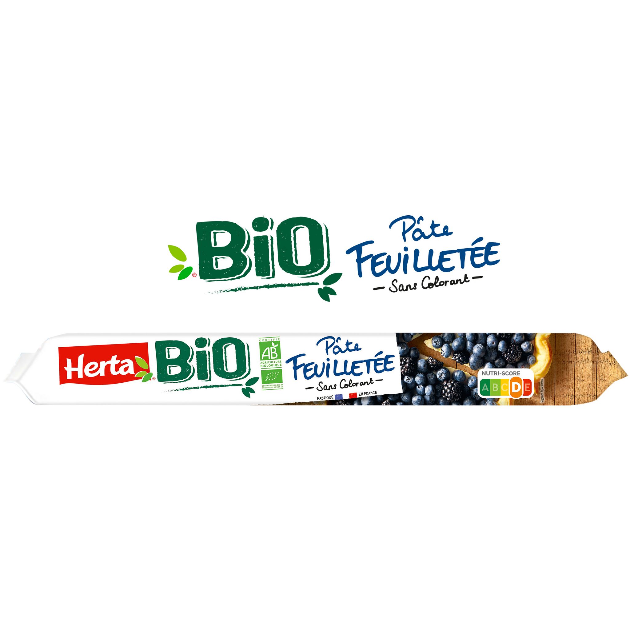HERTA Pâte feuilletée bio 230g pas cher - Auchan.fr