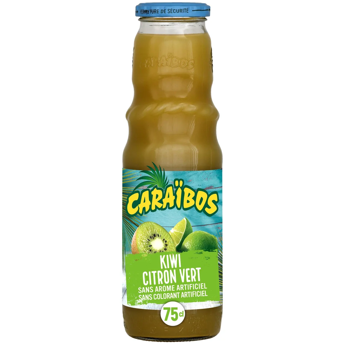 CARAIBOS Jus de kiwi et citron vert 75cl pas cher - Auchan.fr